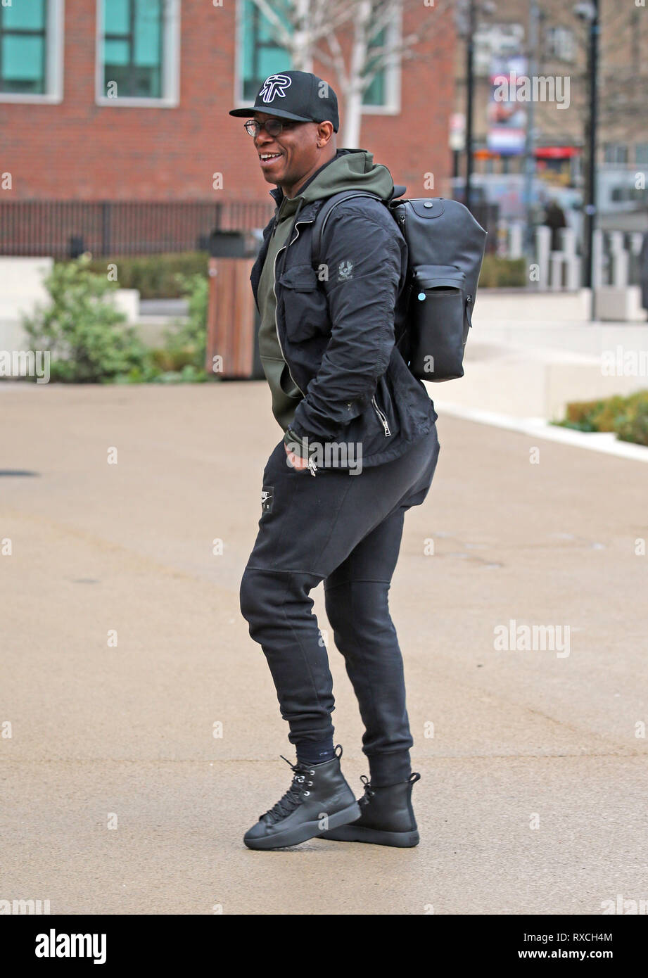 Ian Wright outside ITV Studios today Featuring: Ian Wright Where ...