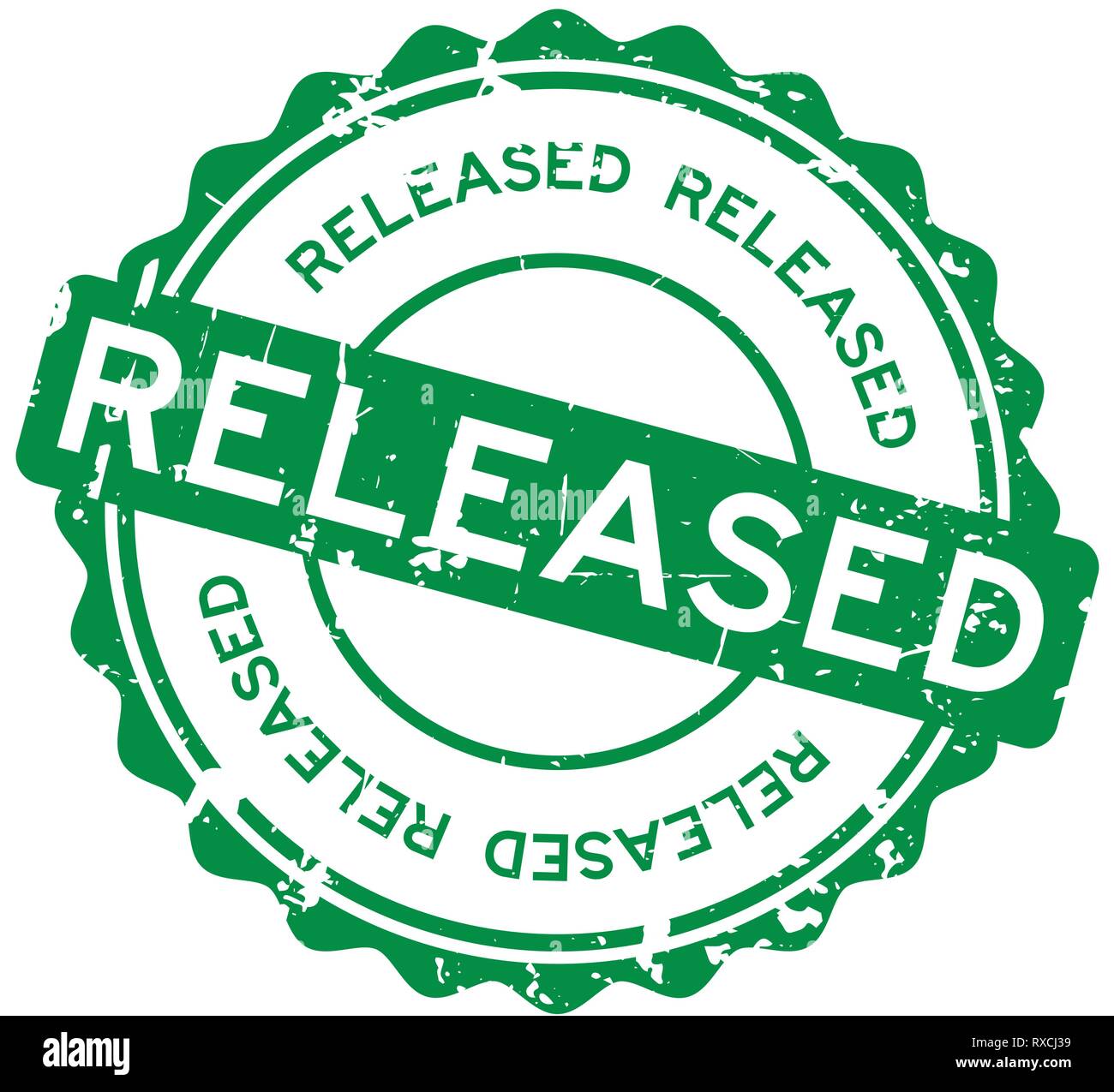 Press release stamp Stock Vector Images - Alamy