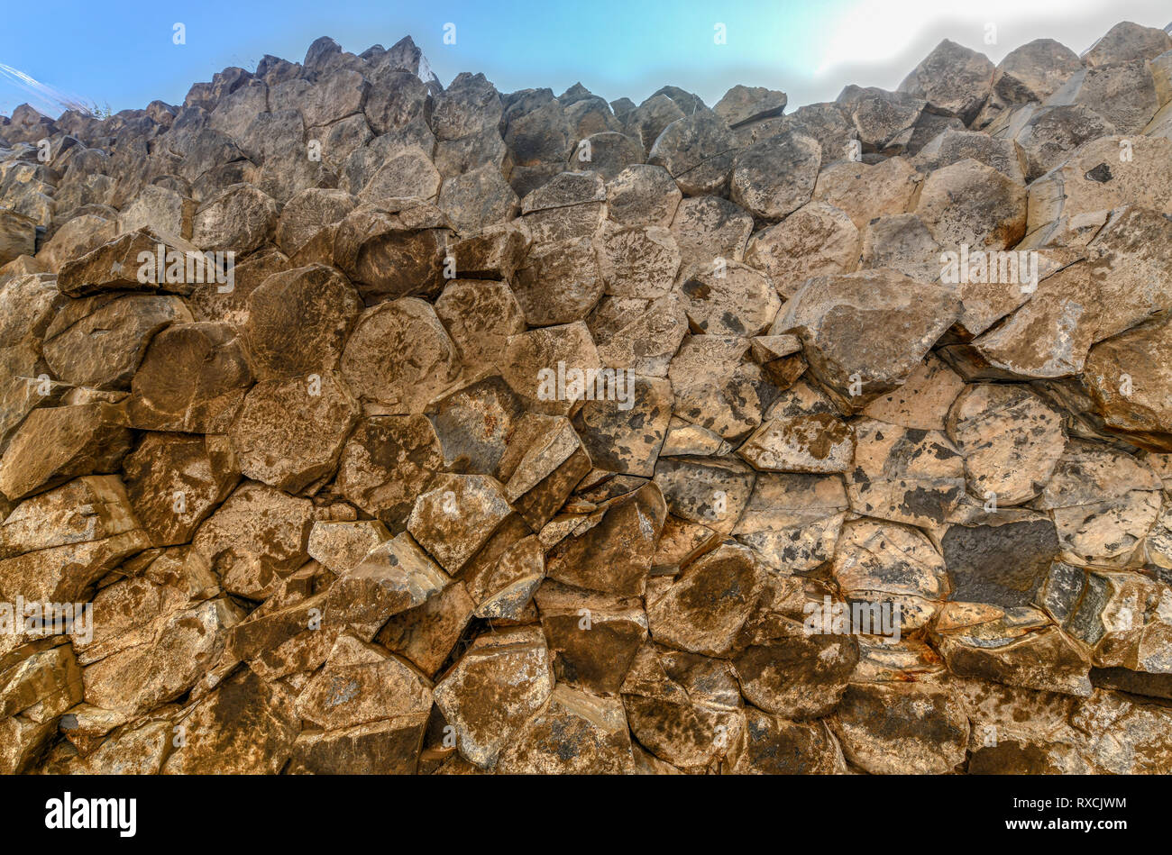 Unique geological wonder Symphony of the Stones near Garni, Armenia ...