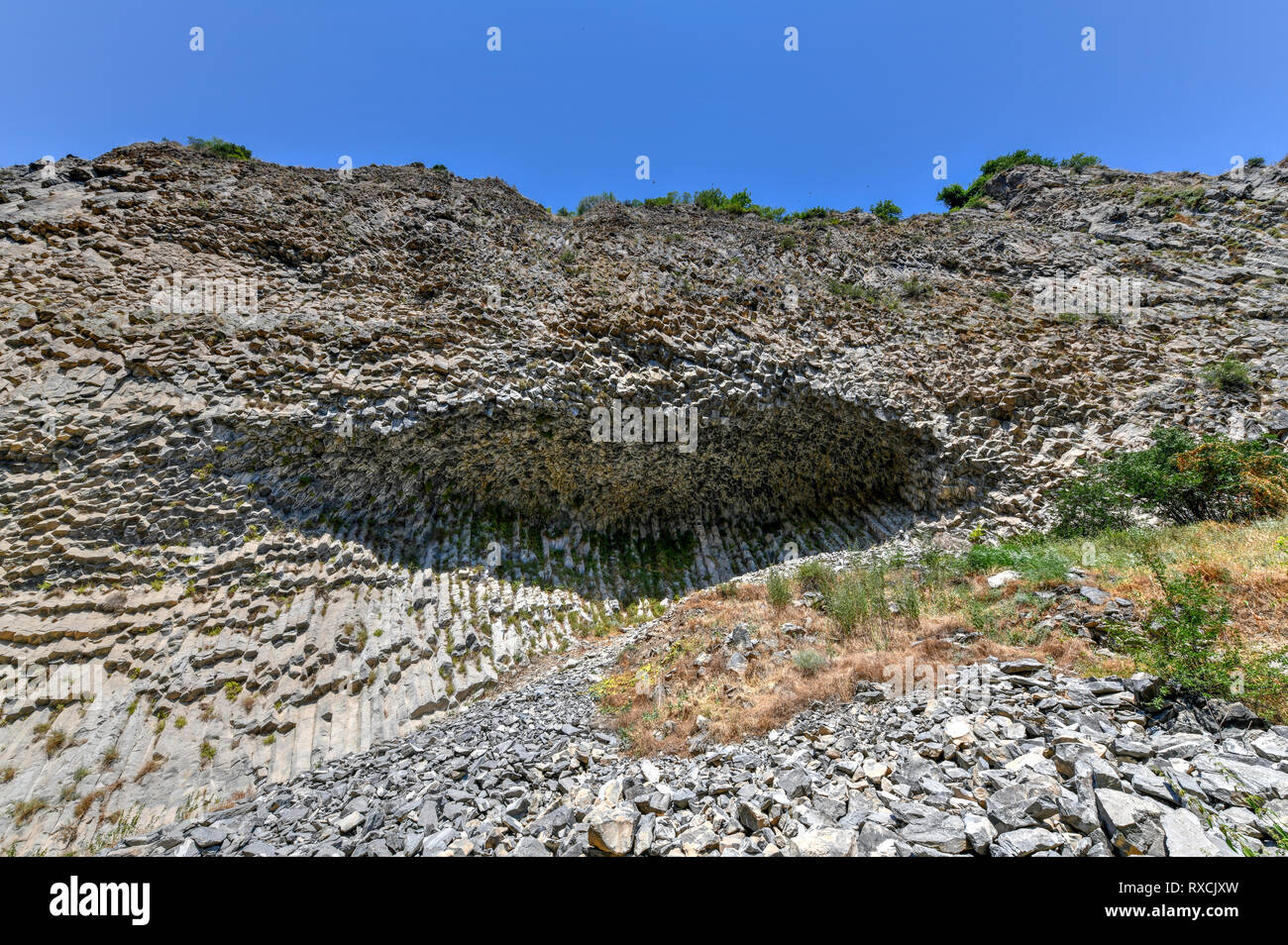 Unique geological wonder Symphony of the Stones near Garni, Armenia ...