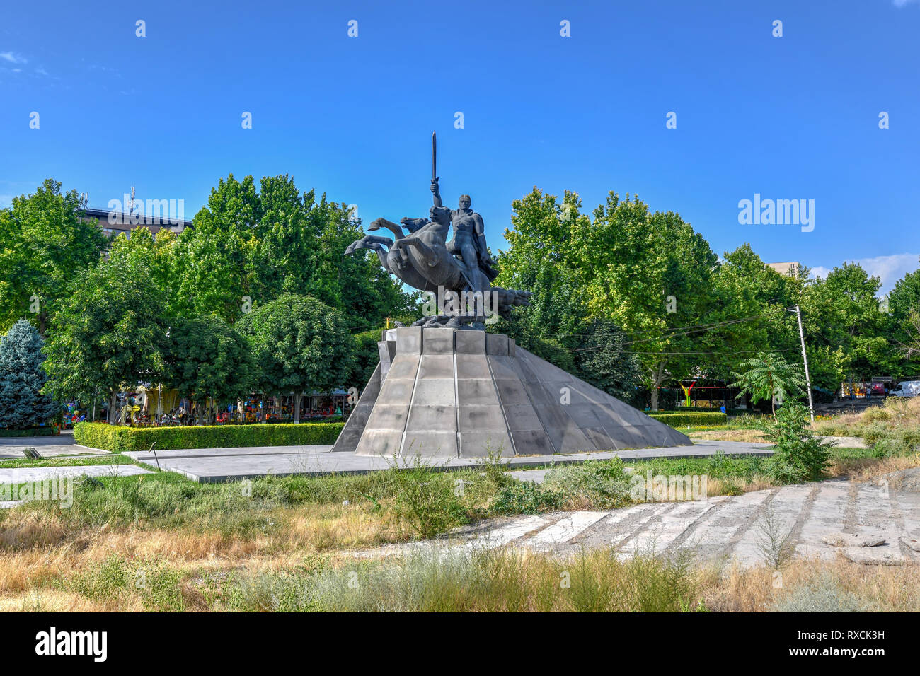 Monument to zoravar andranik hi-res stock photography and images - Alamy