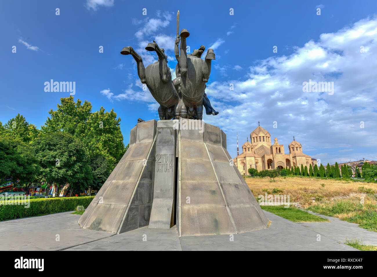 Monument to zoravar andranik hi-res stock photography and images - Alamy