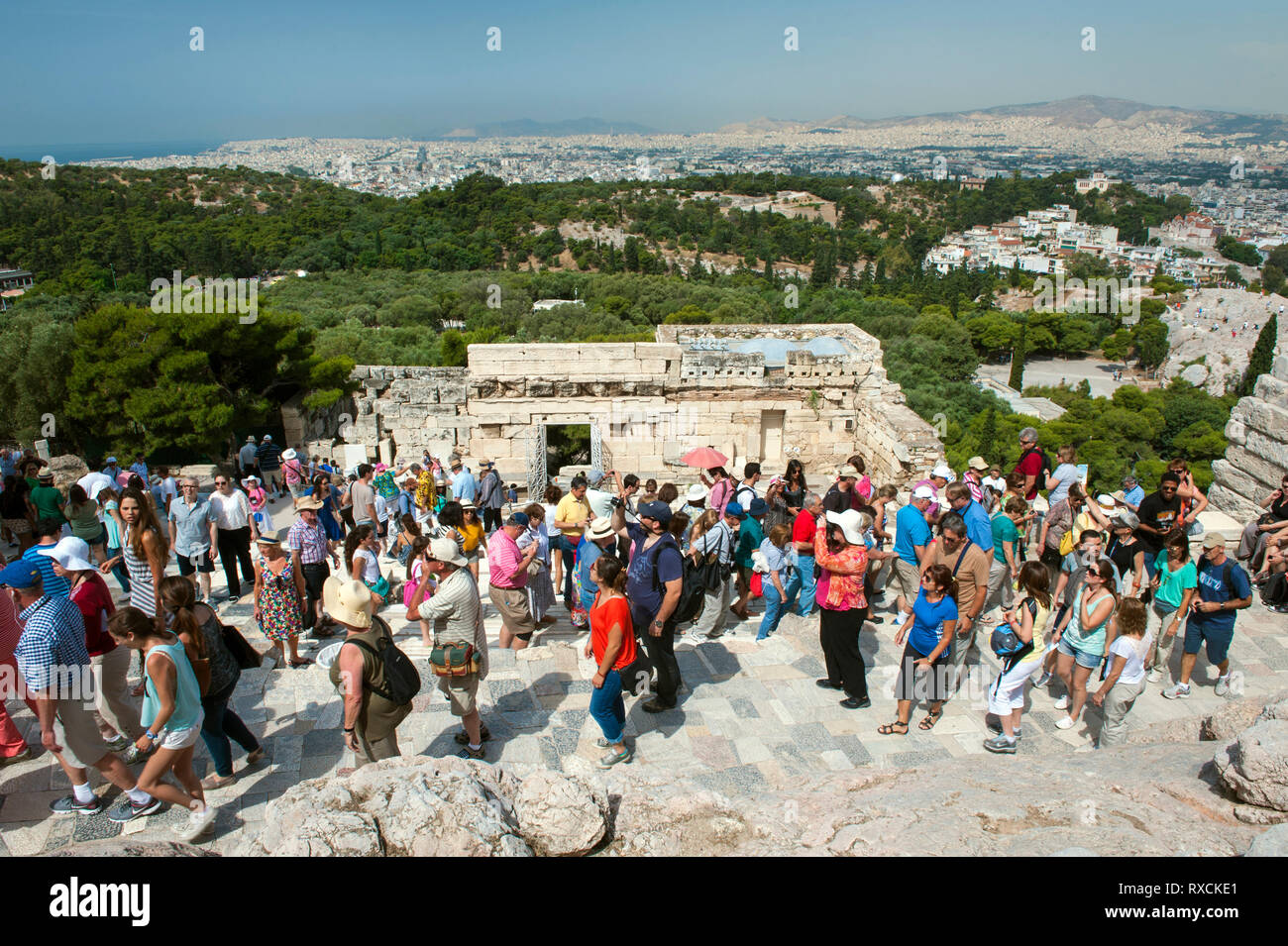 Propylaea stairs hi-res stock photography and images - Alamy