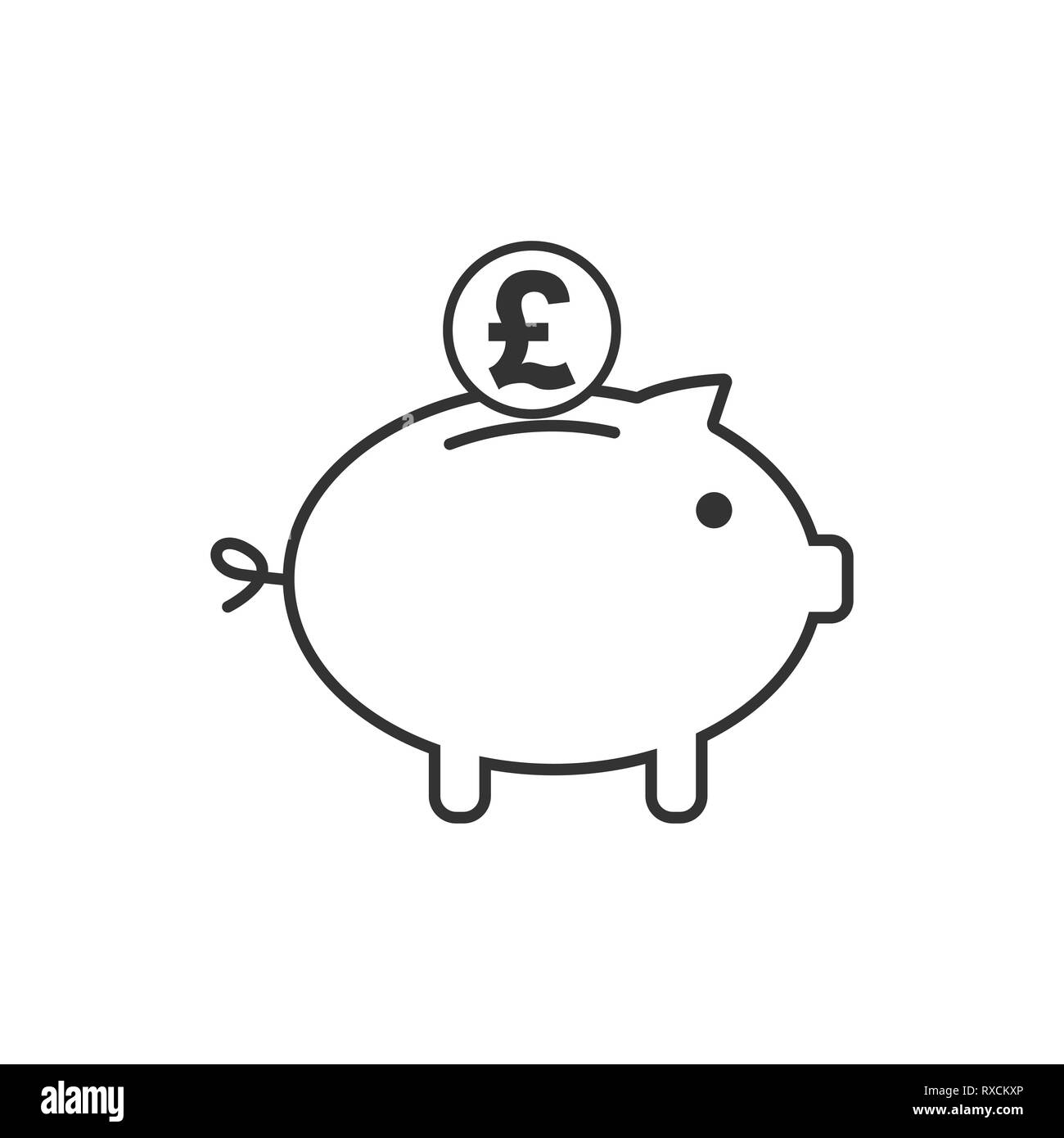 How to draw pig Black and White Stock Photos & Images - Alamy