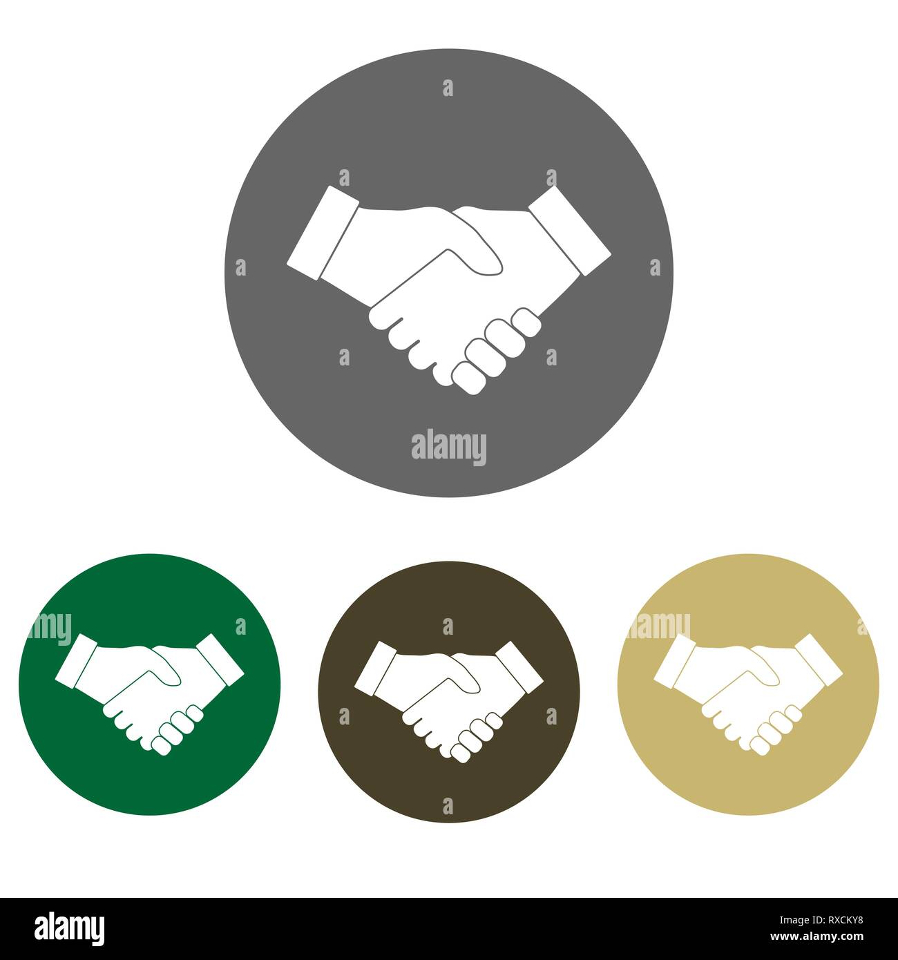 Hand handshake hi hi-res stock photography and images - Alamy