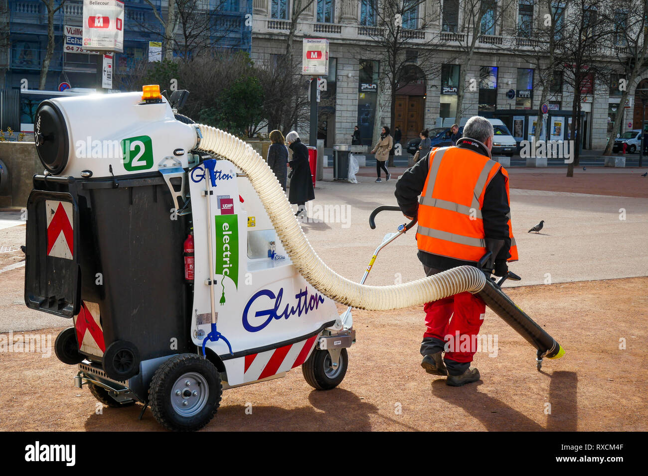 Glutton electric street vacuum hi-res stock photography and images - Alamy