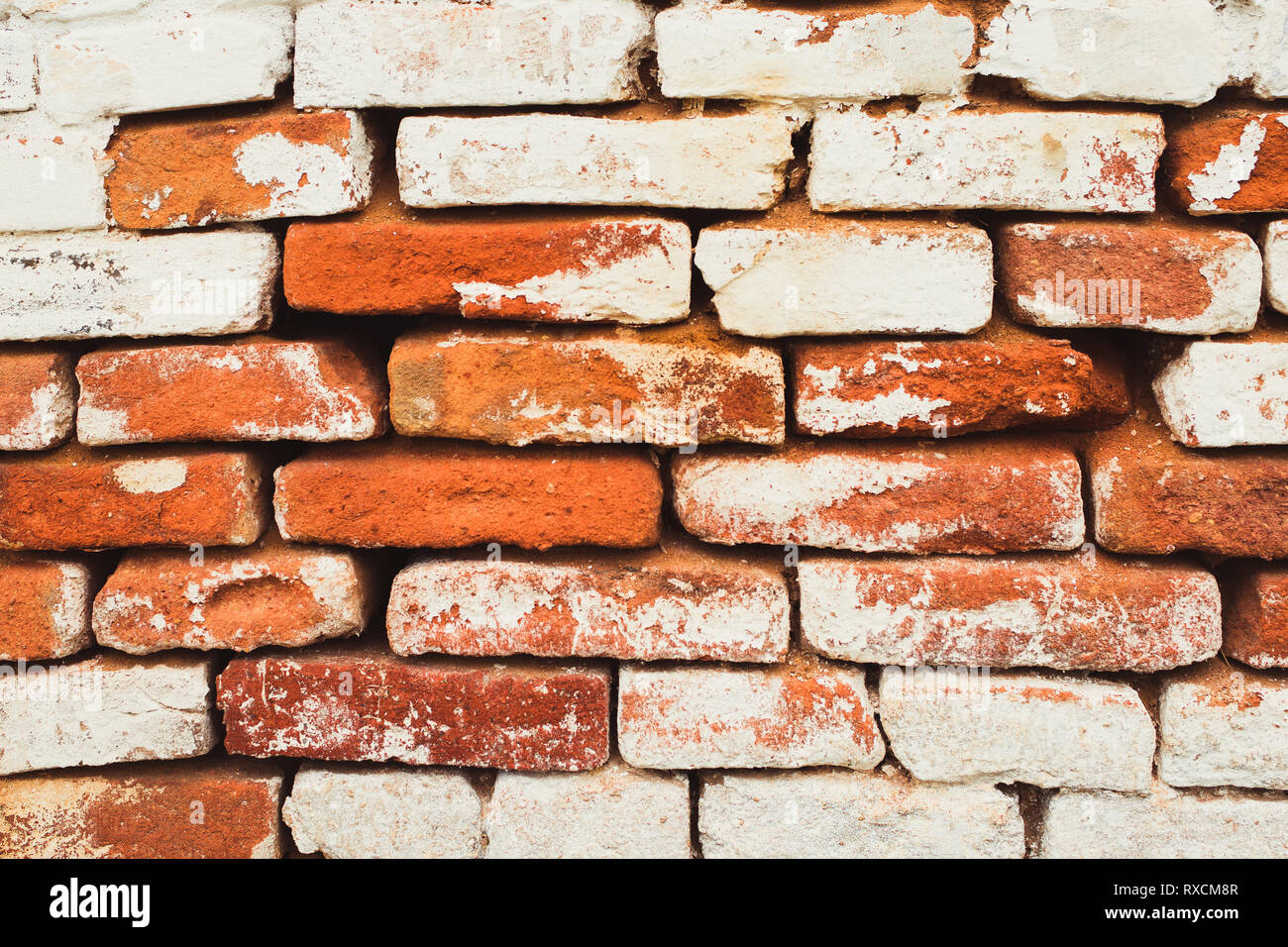 Old brickwork with large gaps between the bricks Stock Photo - Alamy