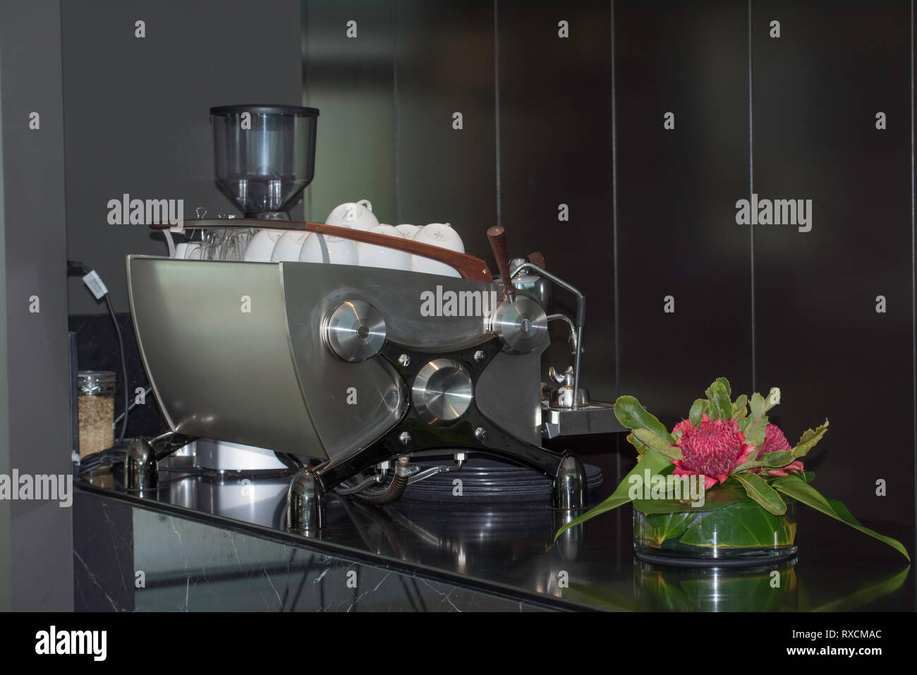 Professional coffee machine hi-res stock photography and images - Alamy