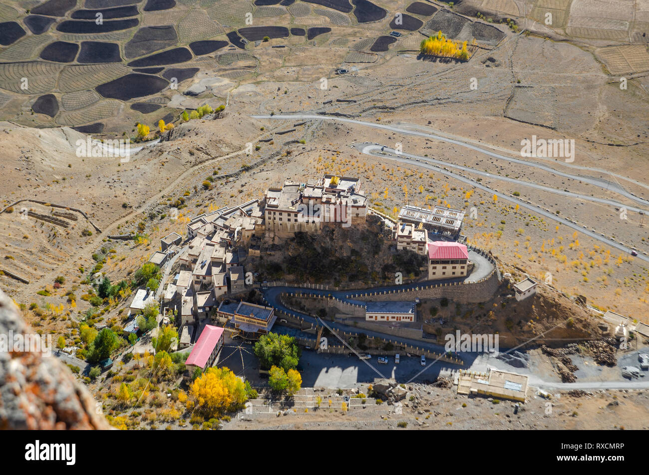 Key Monastery, Spiti Valley, Himachal Pradesh Stock Photo - Alamy