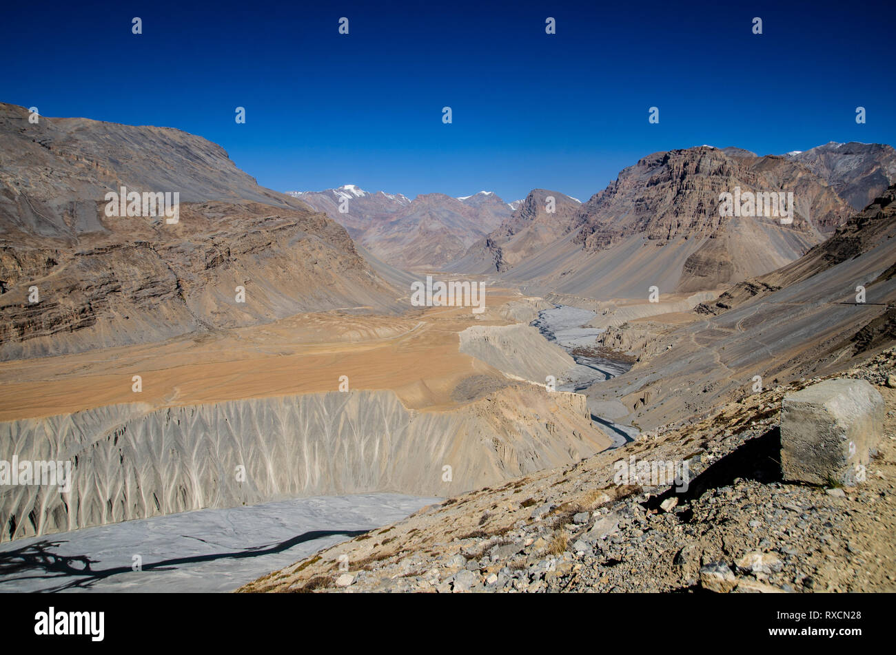 Spiti Valley close to Kaza Stock Photo - Alamy