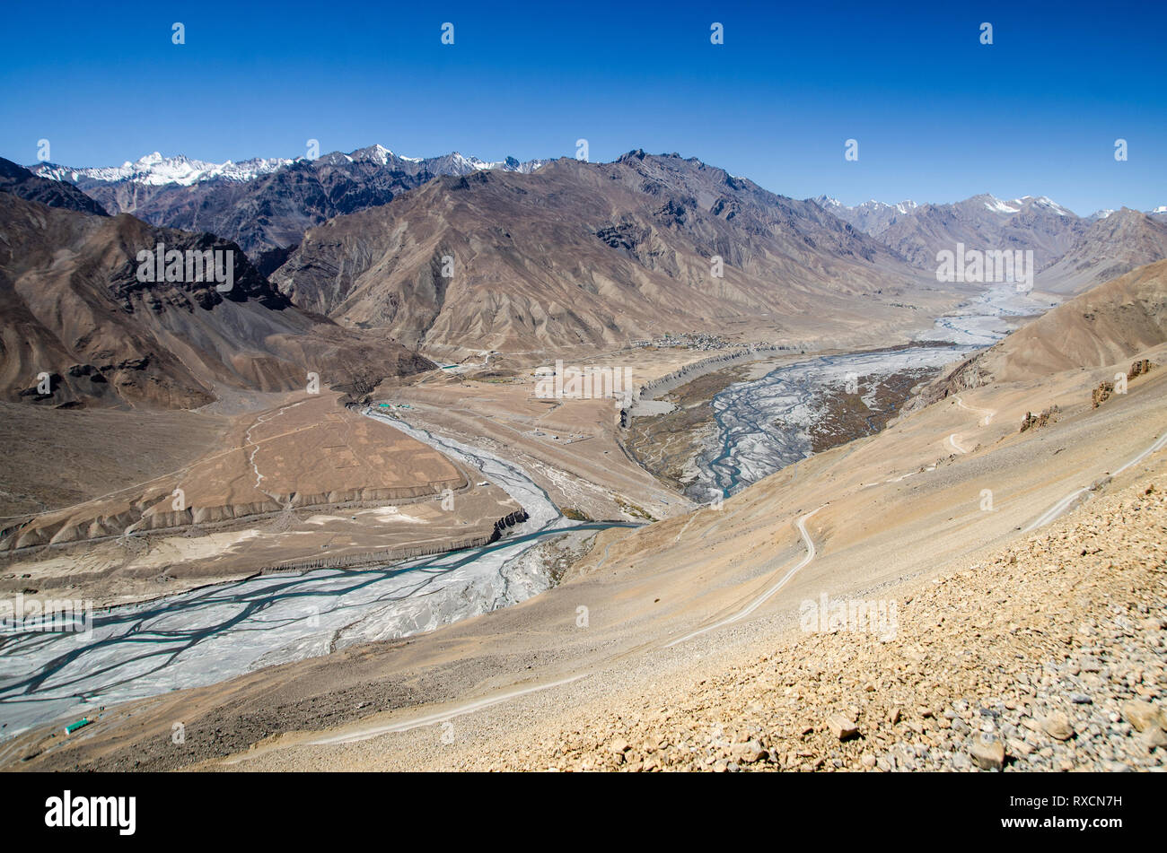 Spiti river valley himalayas hi-res stock photography and images - Alamy