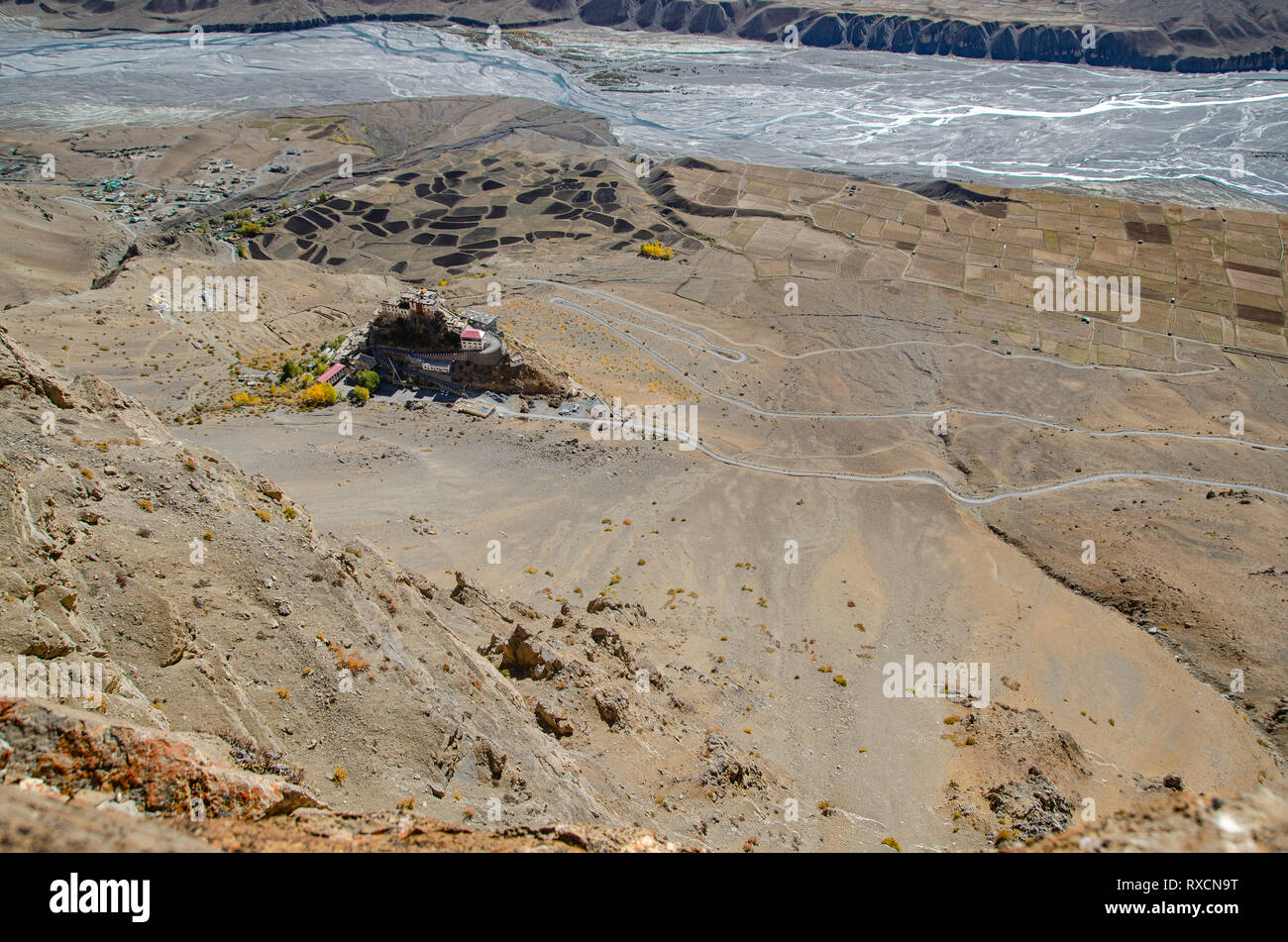 Key Monastery, Spiti Valley, Himachal Pradesh Stock Photo - Alamy