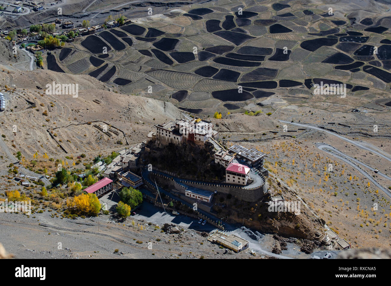 Key Monastery, Spiti Valley, Himachal Pradesh Stock Photo - Alamy