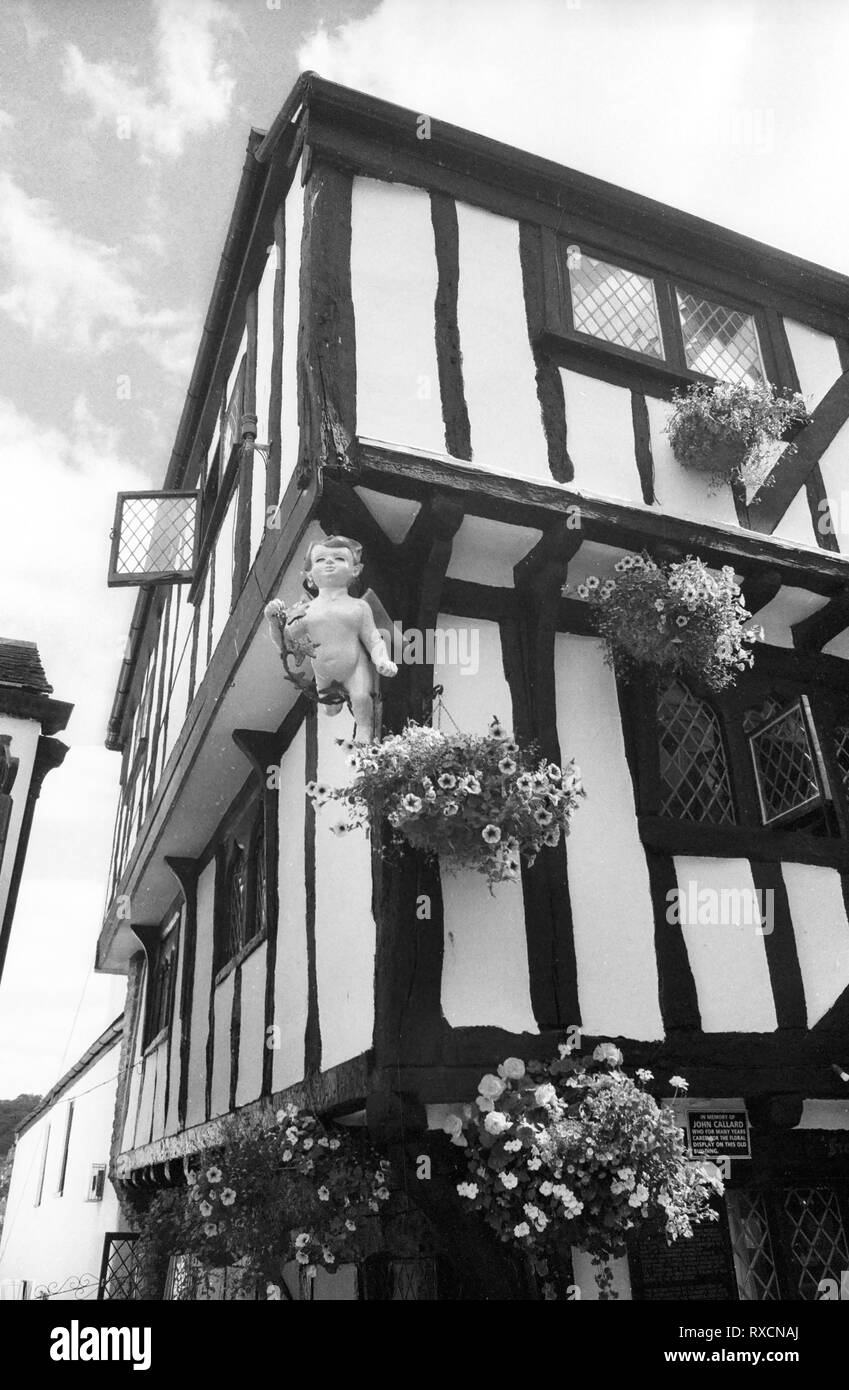 The Cherub Inn, Higher Street, Dartmouth: half-timbered building dating ...