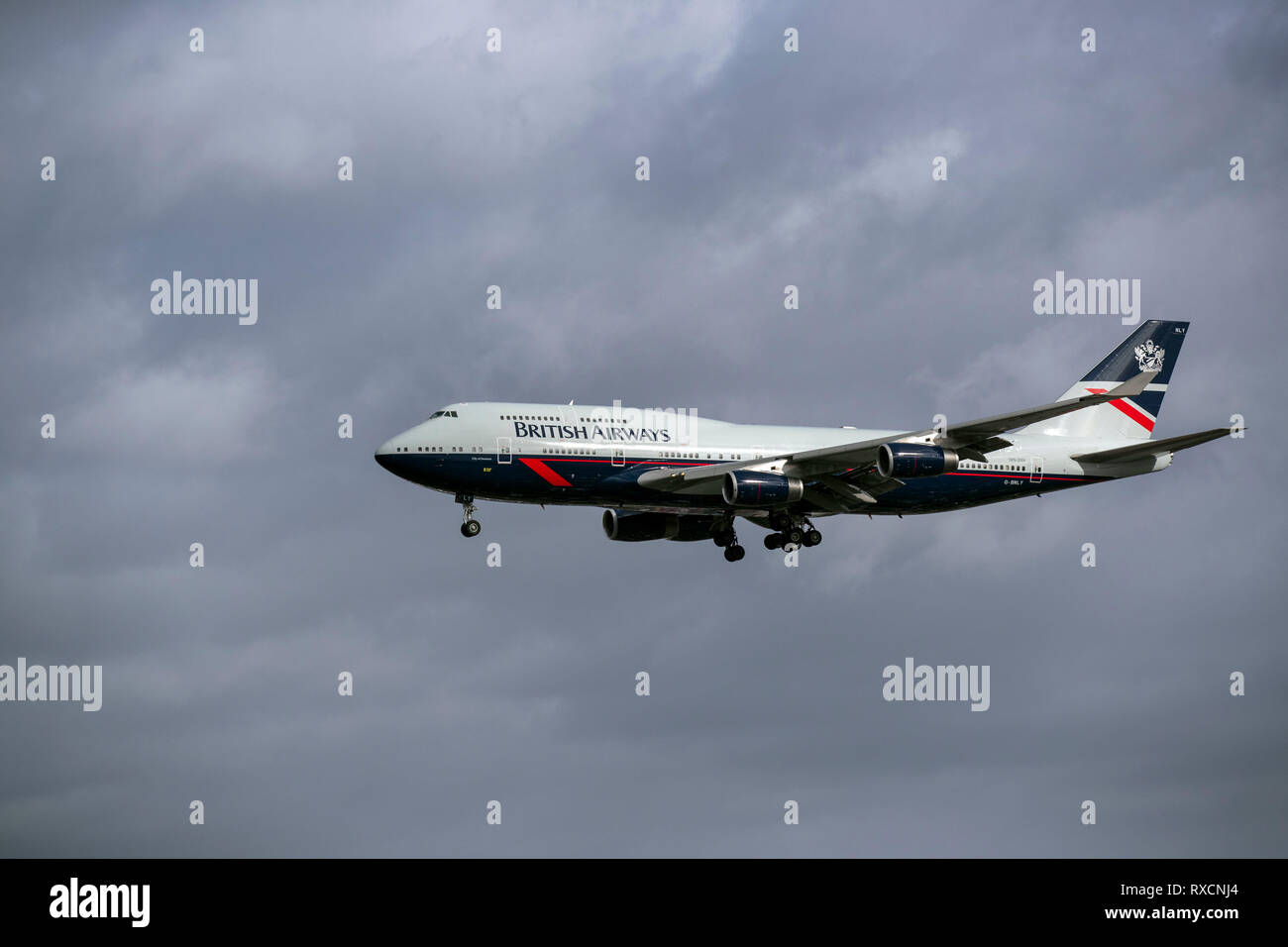 A Boeing 747 in British Airways Landor livery, part of British Airways ...