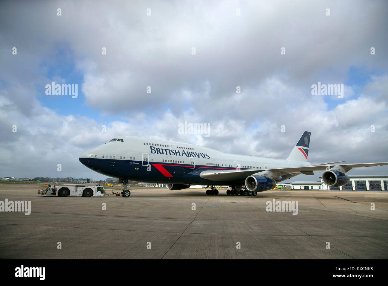 A Boeing 747 in British Airways Landor livery, part of British Airways ...