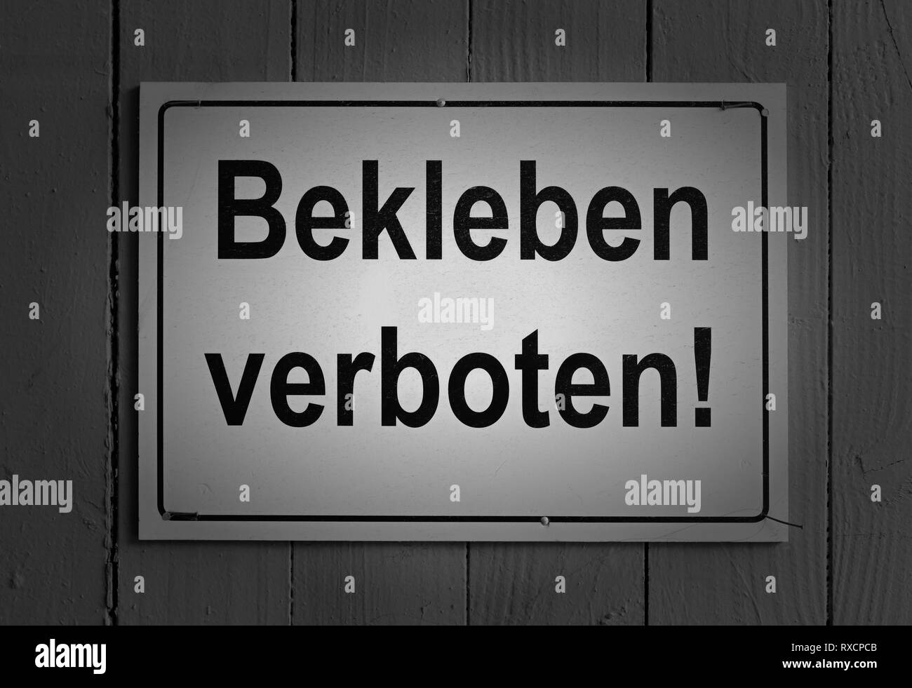 Prohibit prohibited prohibition hi-res stock photography and images - Alamy