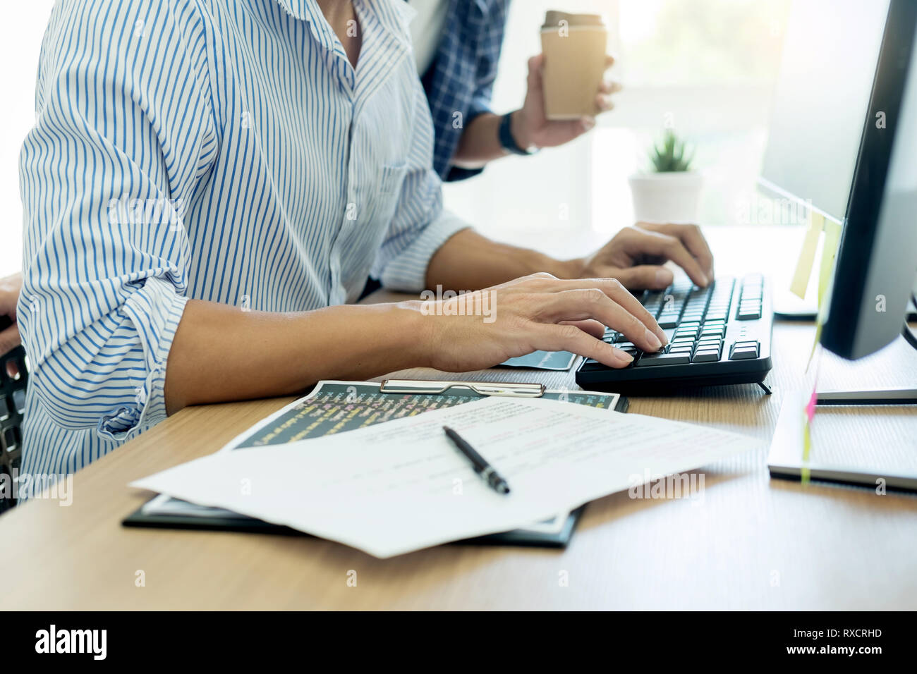It Office Programmers Software Development Coding Technologies On Computer Working In A Company 