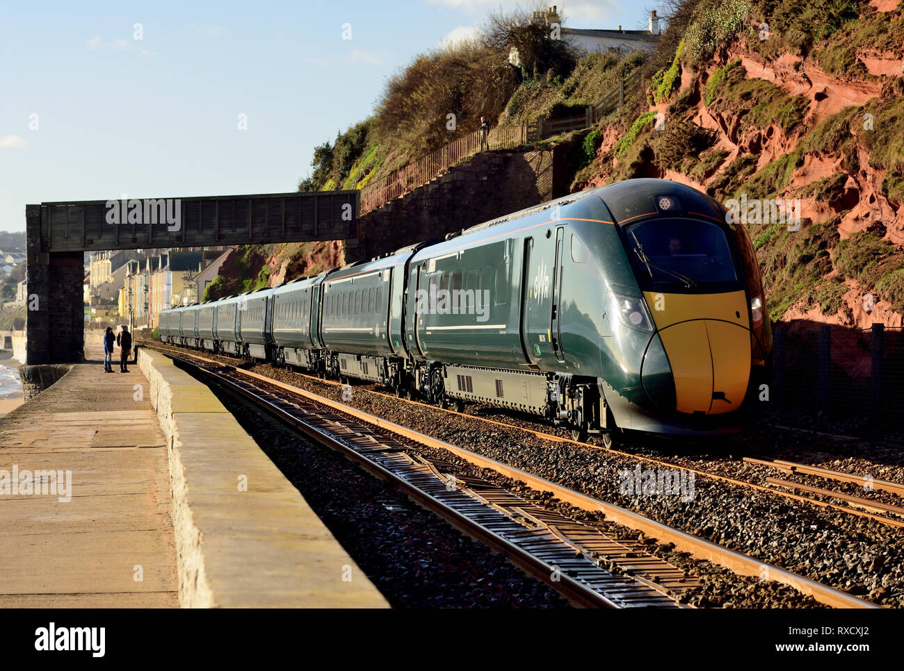 British rail class 800 intercity express train azuma hi-res stock ...