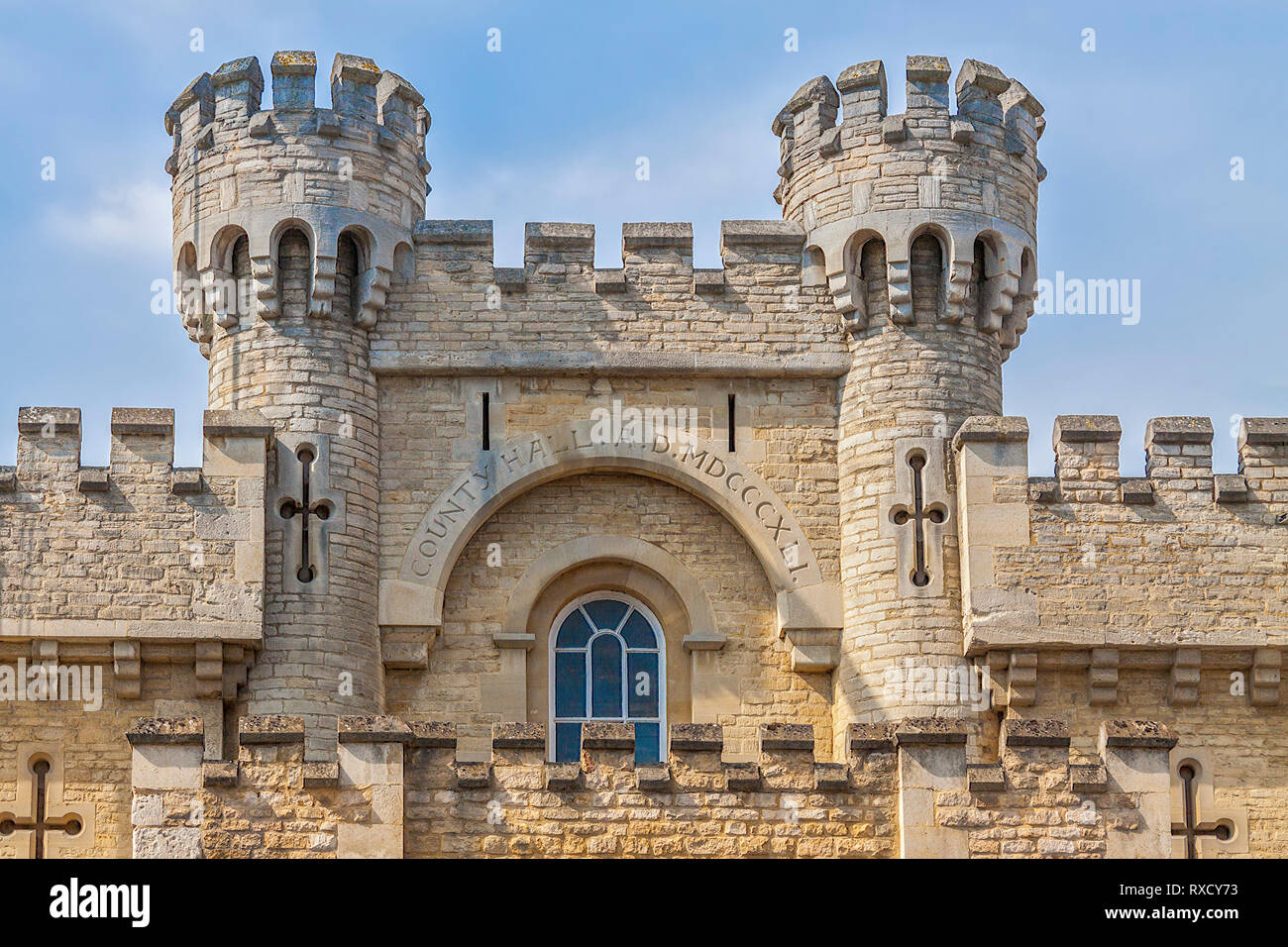 Old county hall oxford hi-res stock photography and images - Alamy