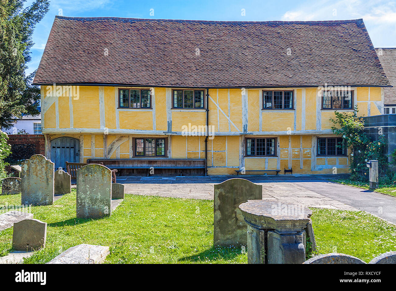 Almshouses St. Mary's Church, Henley On Thames, Oxfordshire, UK Stock ...