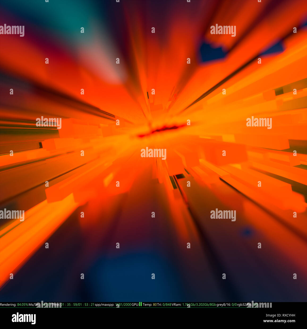 Radiating particles hi-res stock photography and images - Alamy