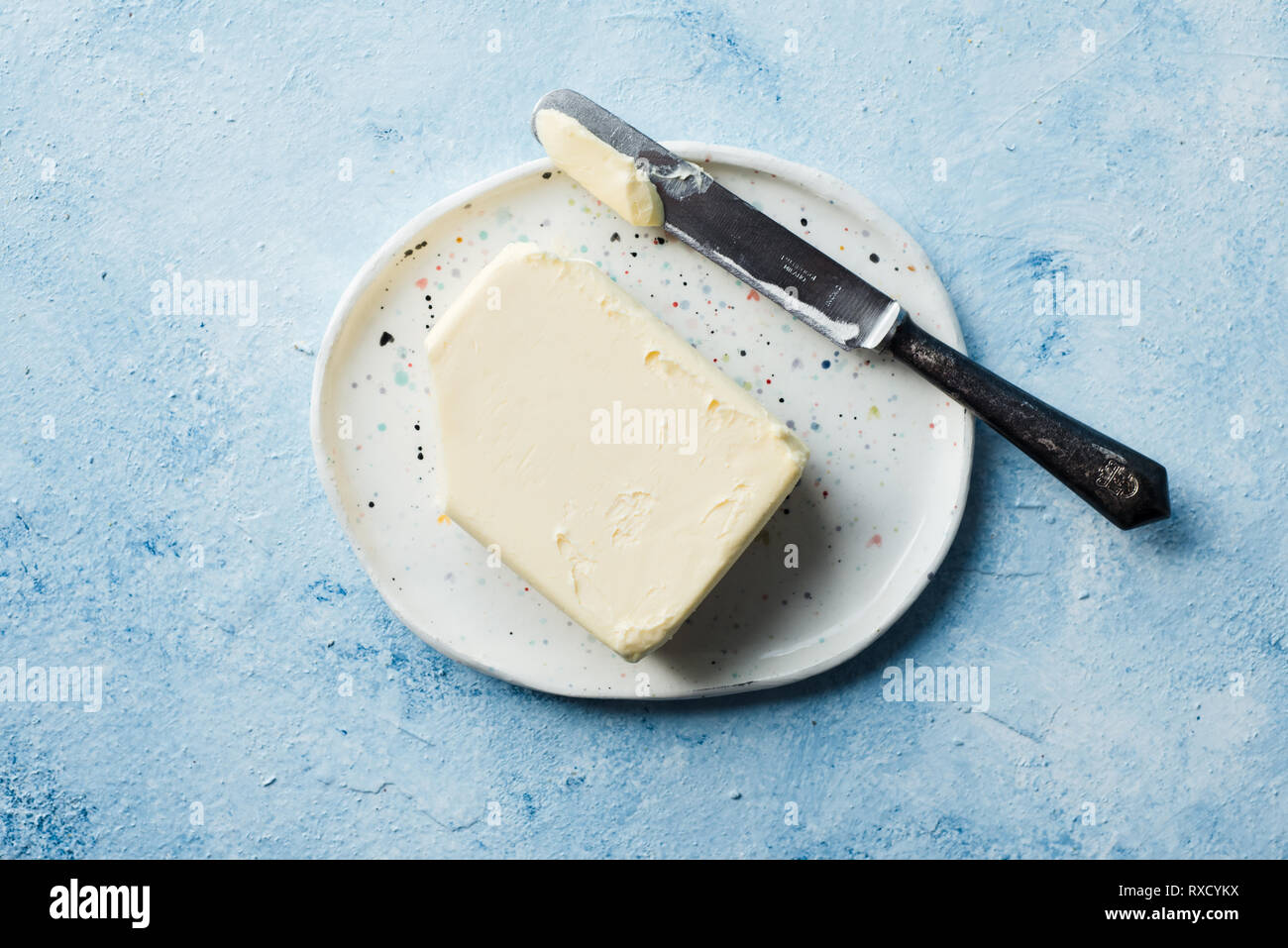 Stick Of Butter With Butter Knife High Resolution Stock Photography and ...