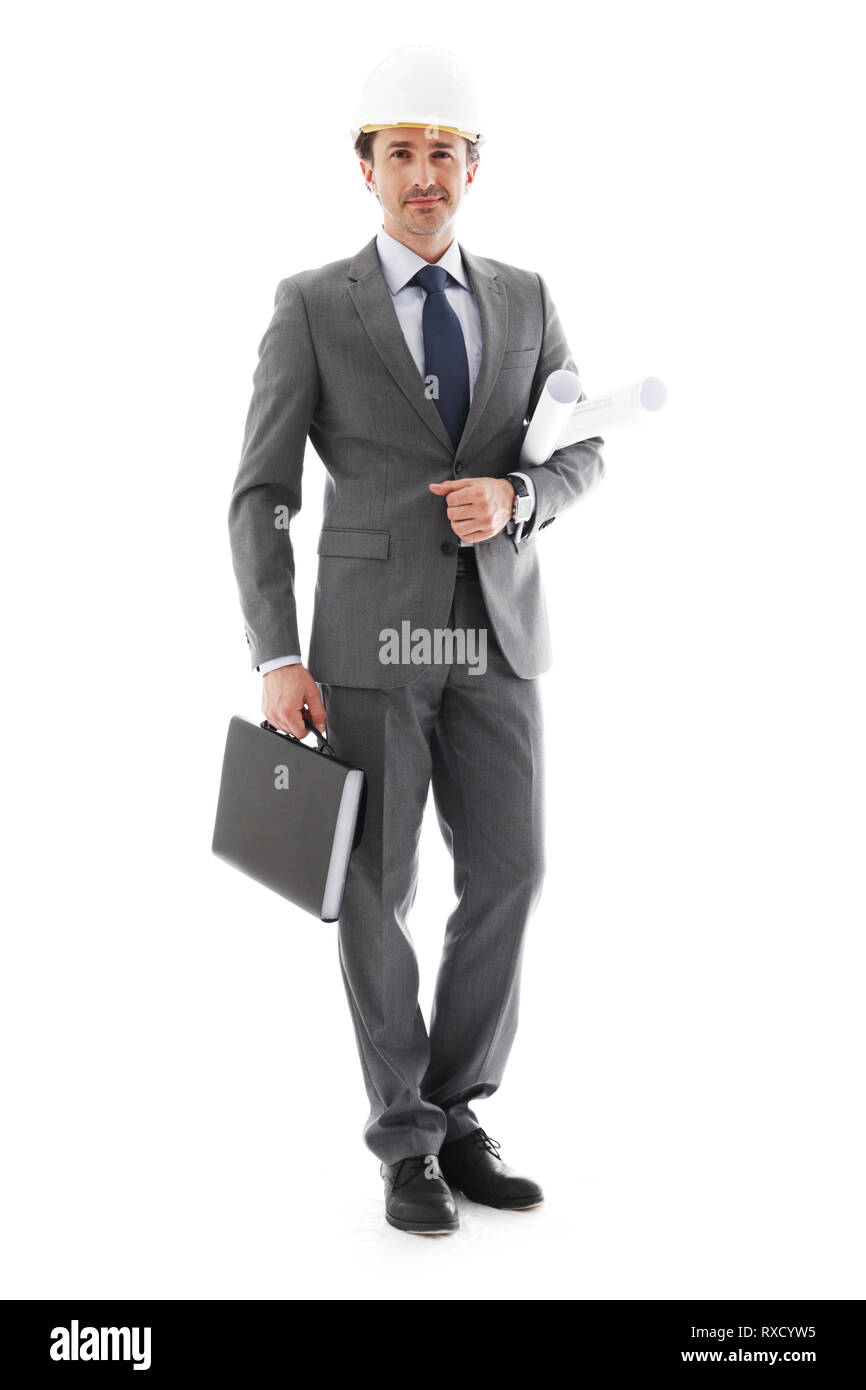 Engineer and businessman hi-res stock photography and images - Alamy