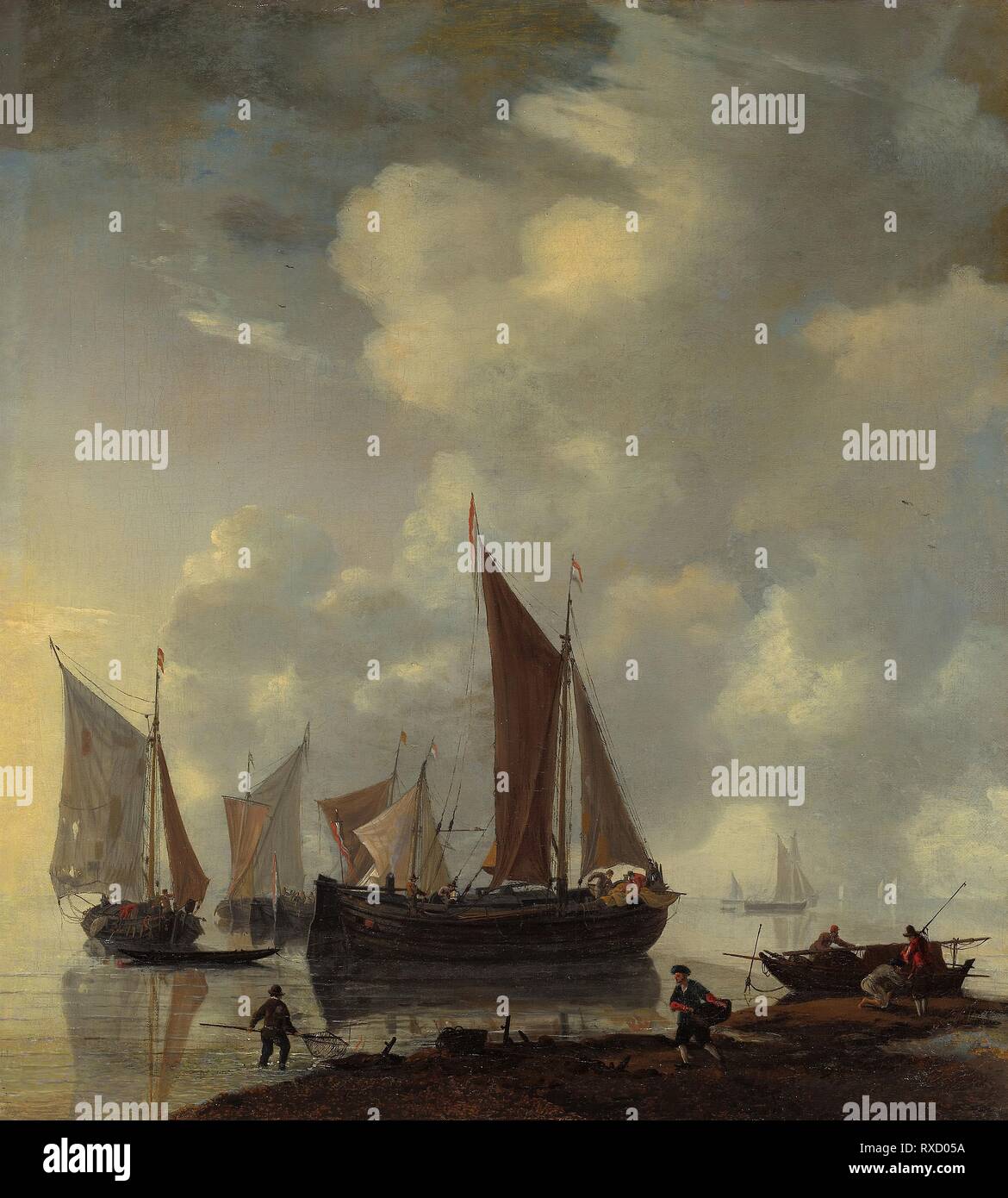 Coast Scene. Attributed to Reinier Zeeman (Reinier Nooms); Dutch, c ...