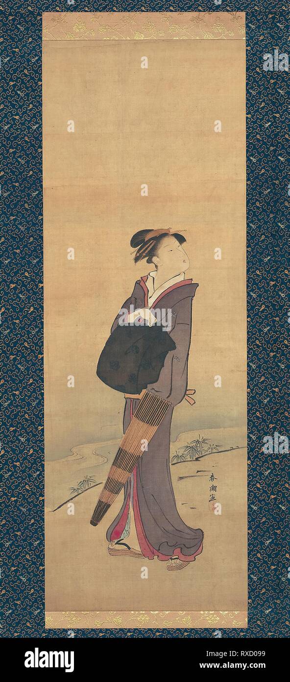 Hanging scroll by katsukawa shuncho hi-res stock photography and images ...