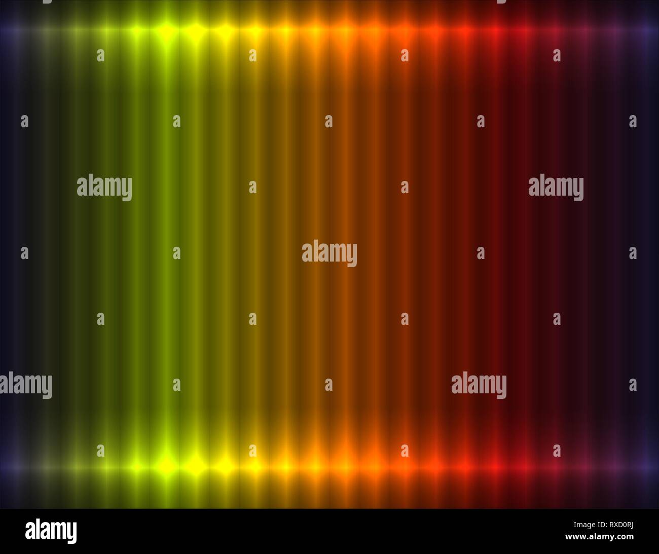 Violet, yellow, orange and red gradient linear background, light effect ...