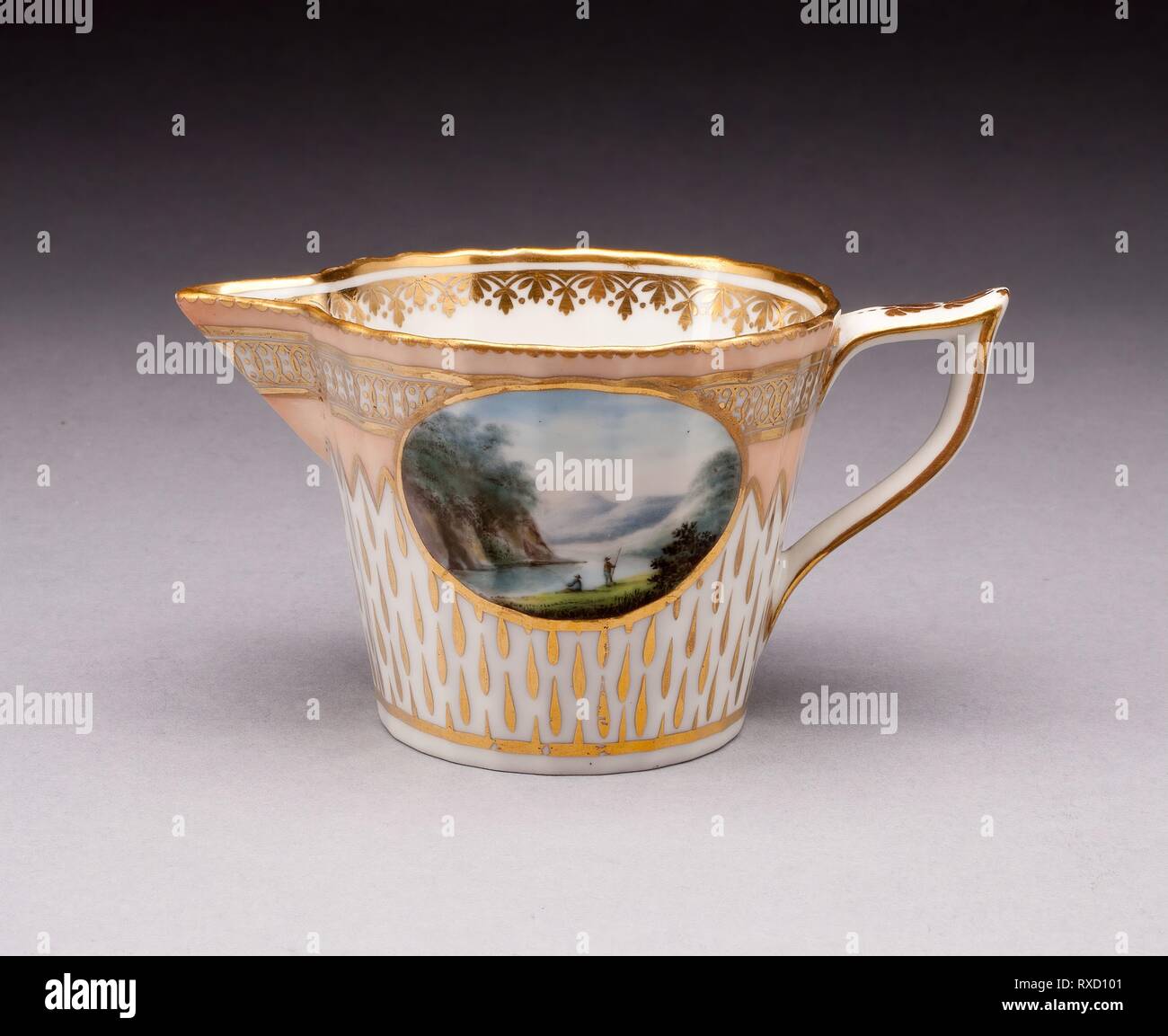 Creamer. Derby Porcelain Manufactory; England, 1750-1848. Date: 1780 ...