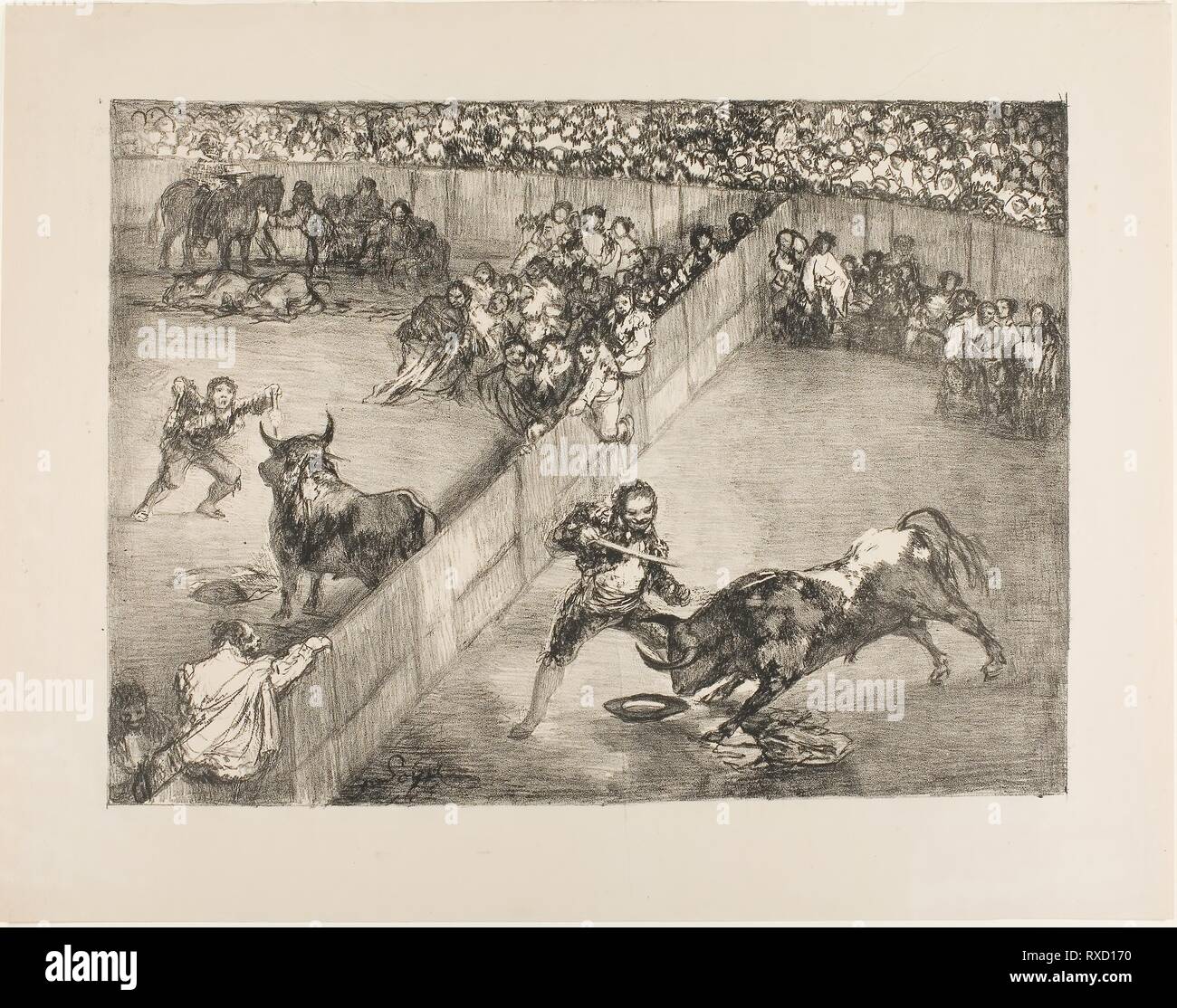 Francisco de goya bullfight hi-res stock photography and images - Alamy
