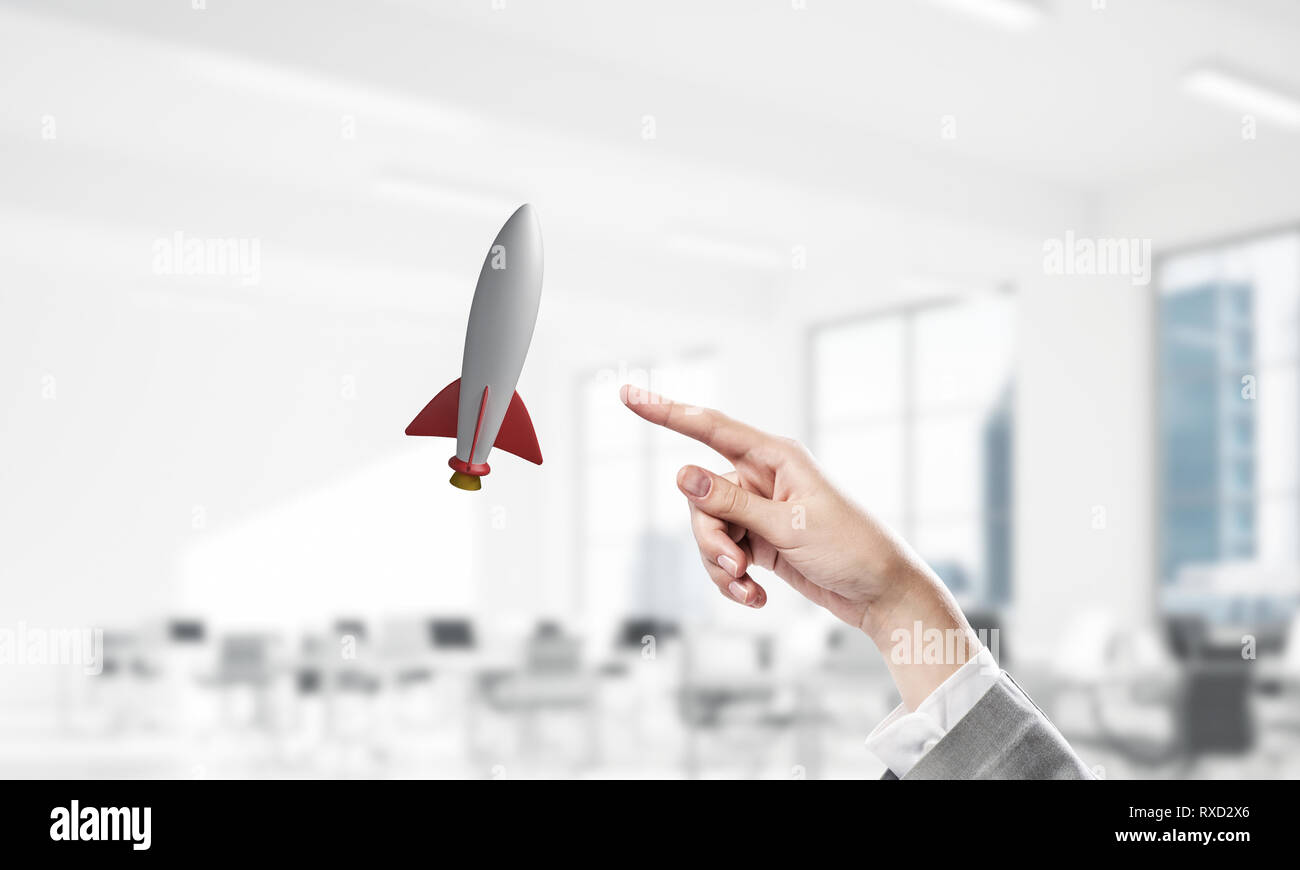 Rocket hand hi-res stock photography and images - Alamy