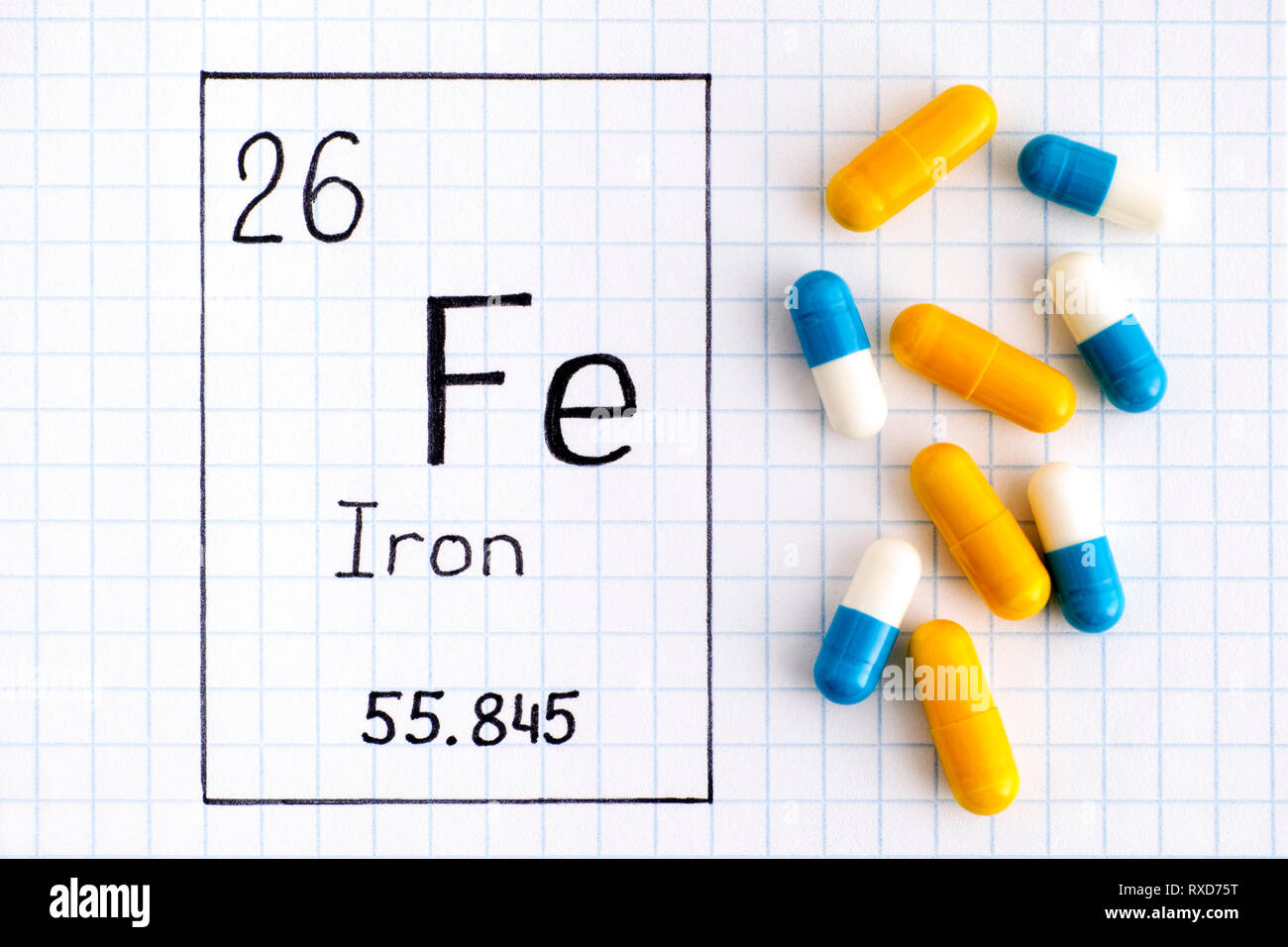 Iron chemical element hi-res stock photography and images - Alamy