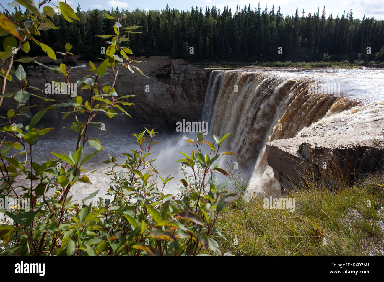 Alexandra Falls Territorial Park, South Slave Region, Northwest ...