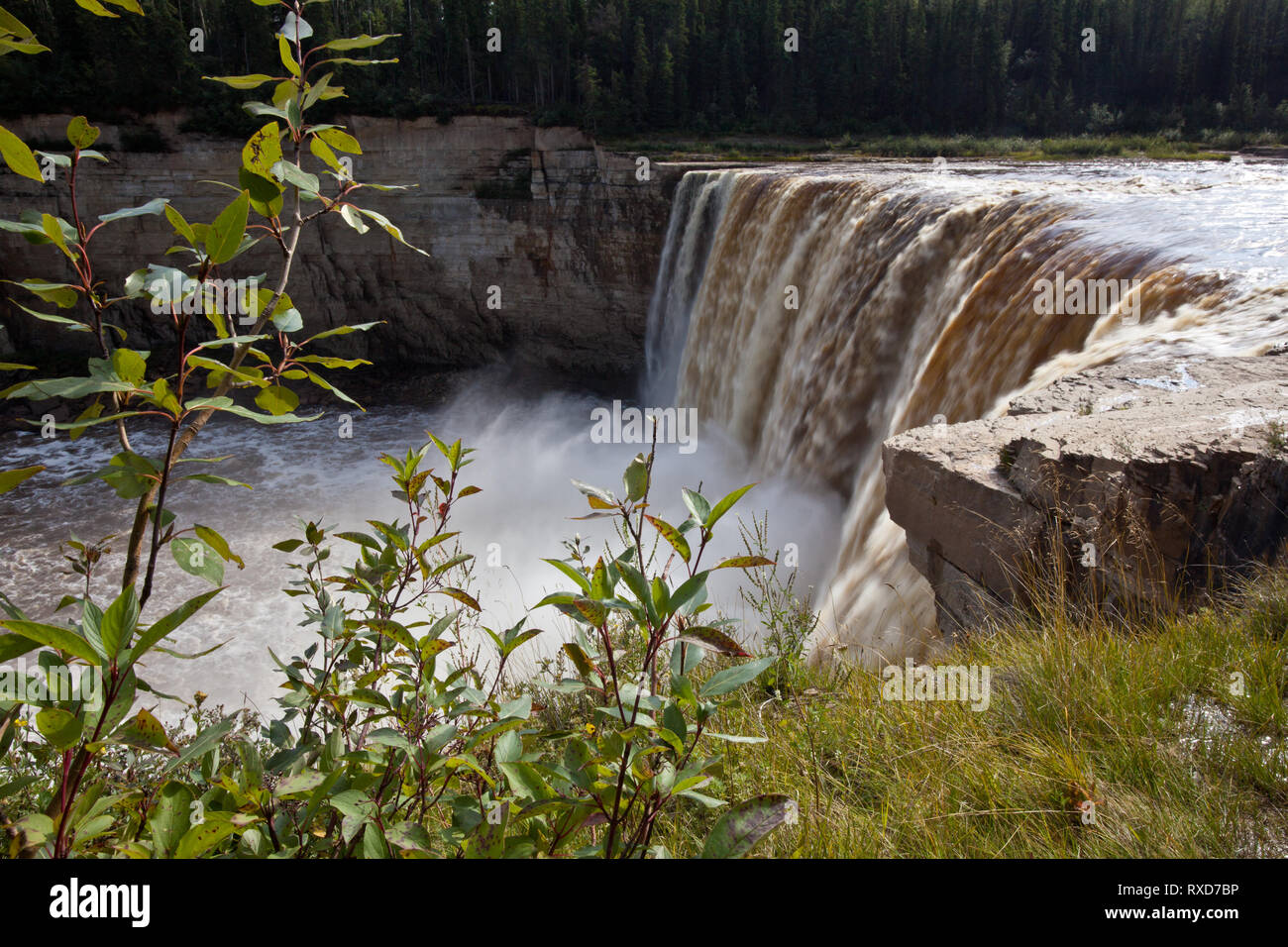 Alexandra Falls Territorial Park, South Slave Region, Northwest ...