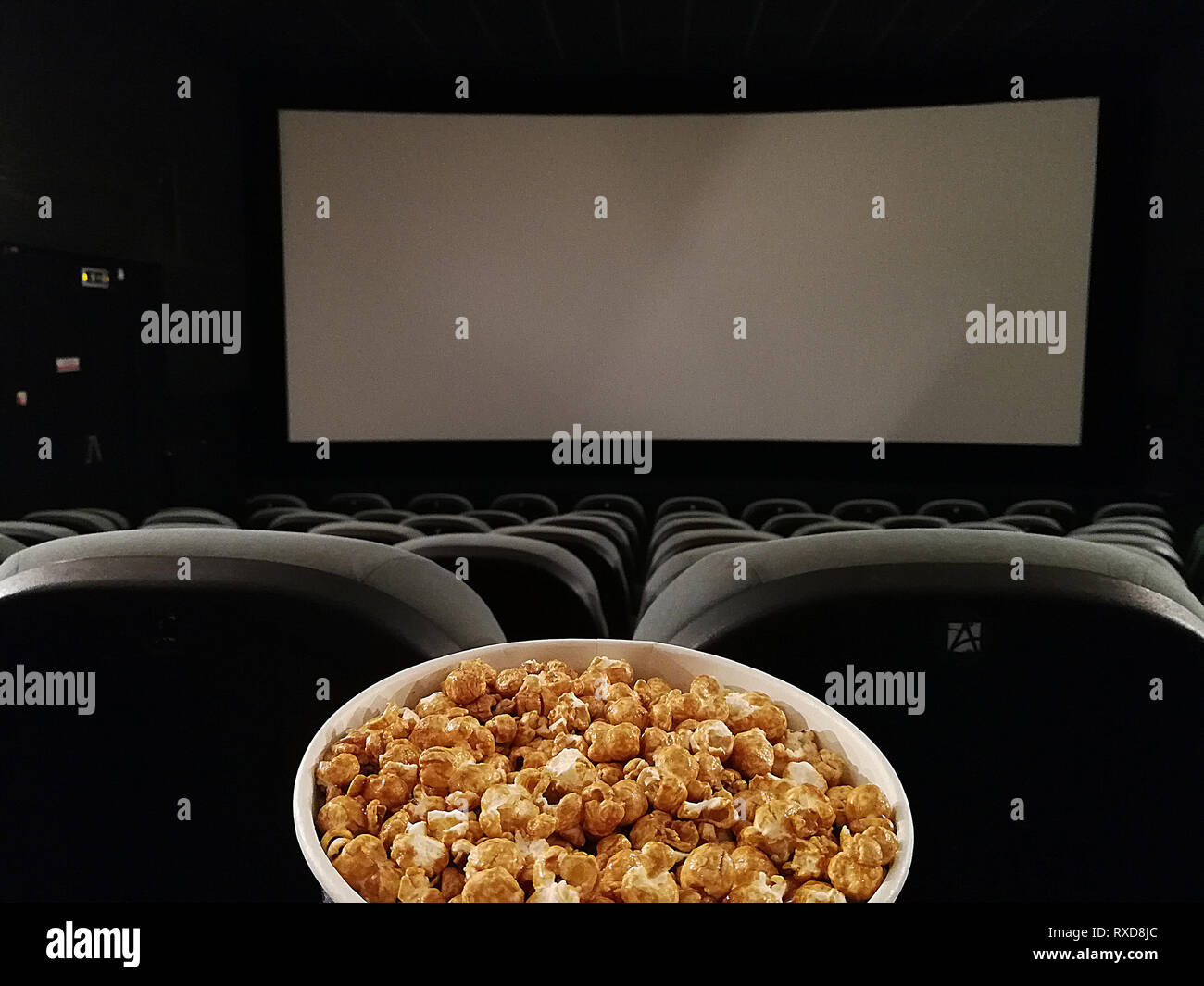 Movie tickets empty seats hi-res stock photography and images - Alamy