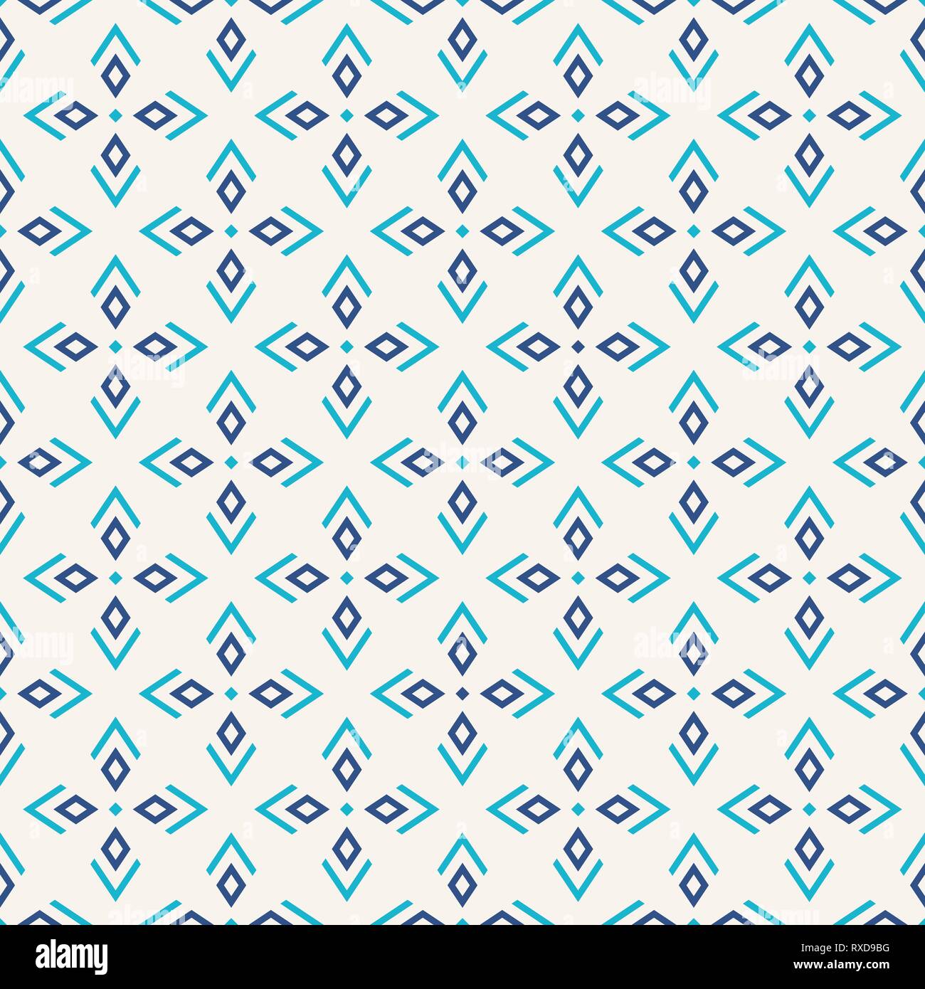 Abstract geometric seamless pattern. Regularly repeating geometric ornament. Flat design. Modern ...