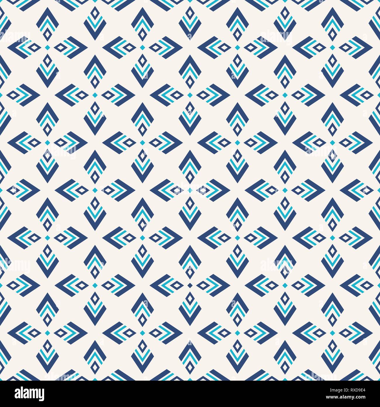 Abstract geometric seamless pattern. Regularly repeating geometric ornament. Flat design. Modern ...