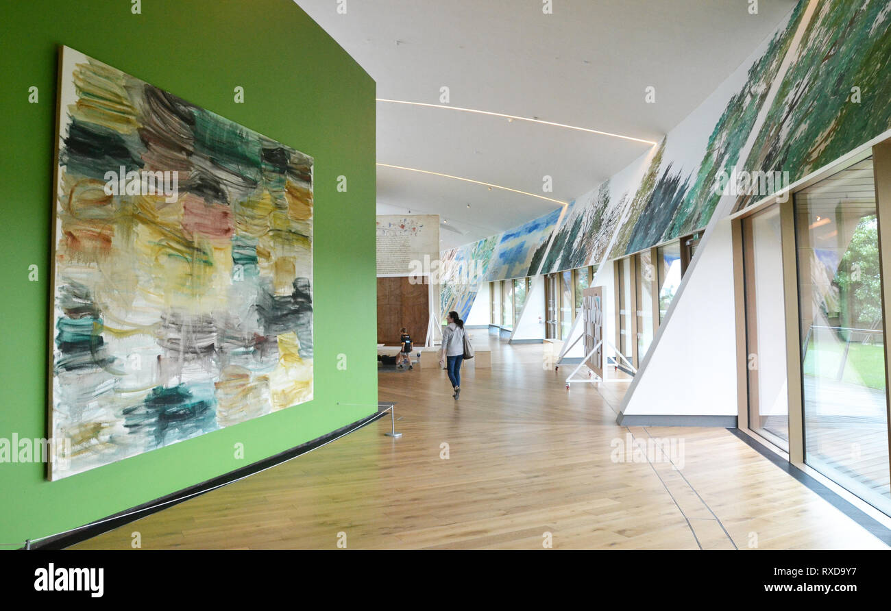 Modern Art at the Firstsite Art Gallery in Colchester, Essex, UK Stock ...