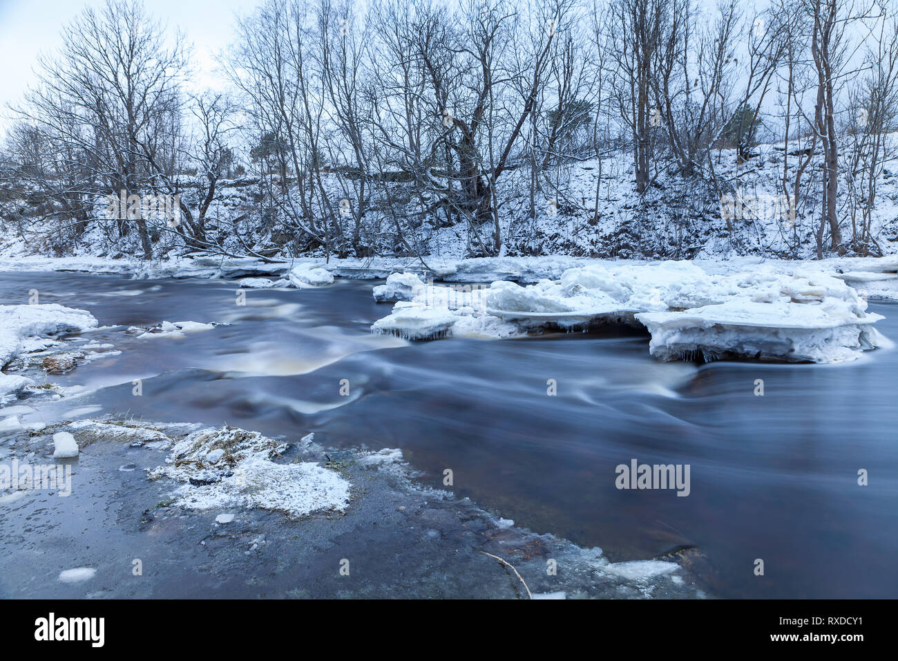 Frozen jagala waterfall hi-res stock photography and images - Alamy