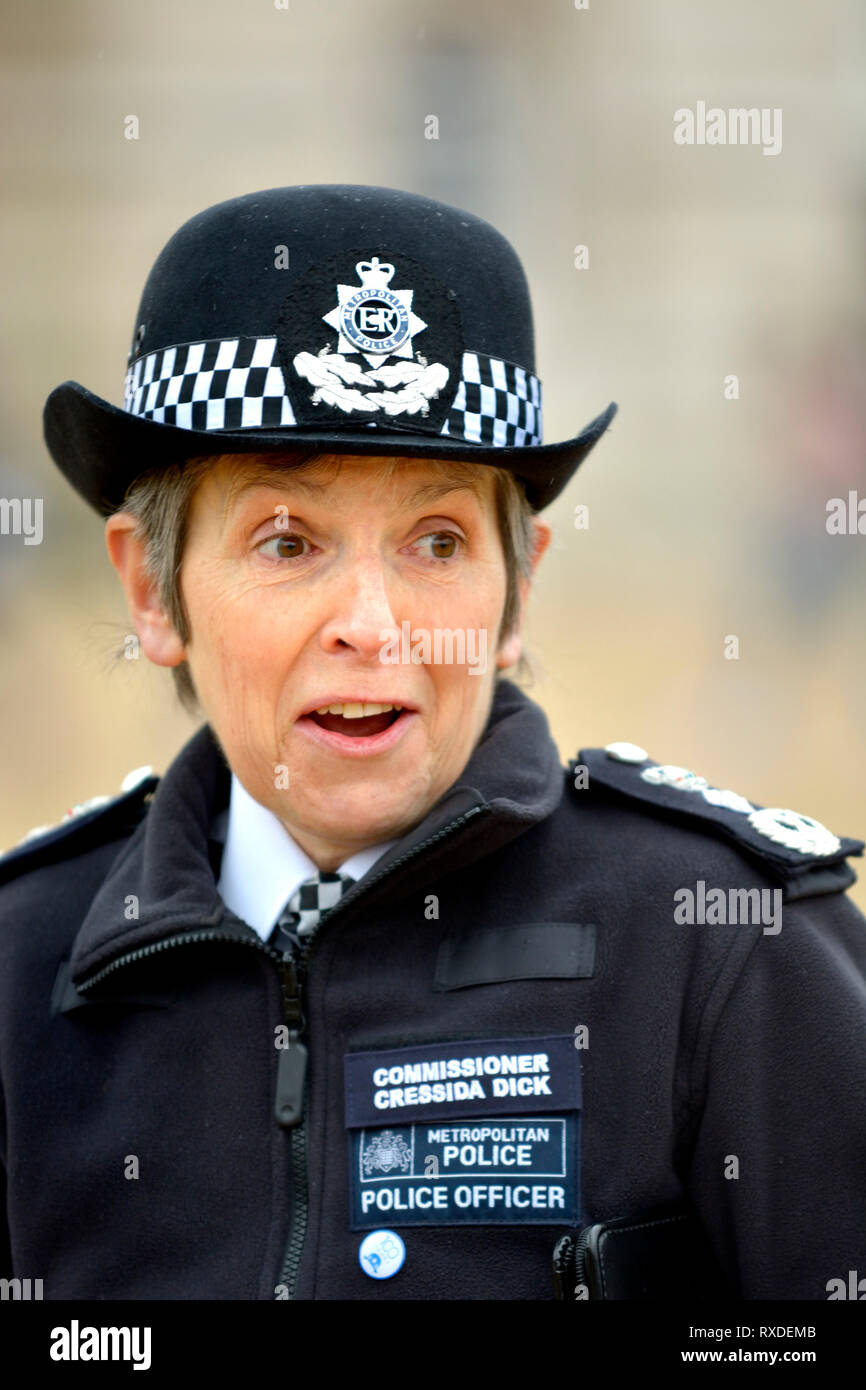Cressida Dick, Commissioner of the Metropolitan Police, attending the ...