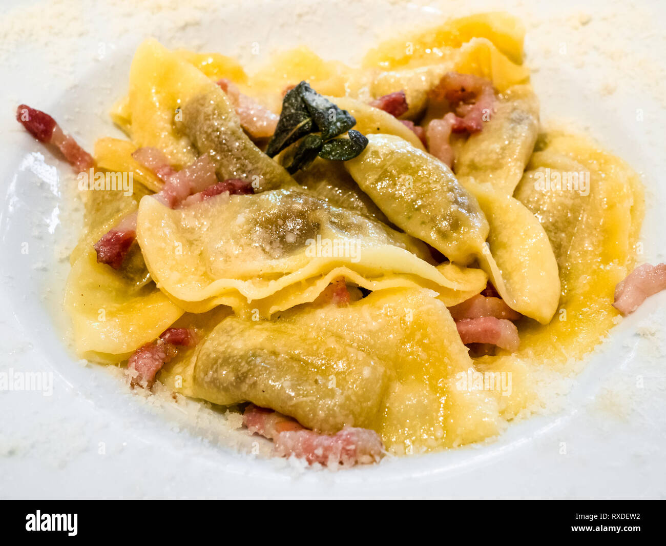 Italian cuisine - Casoncelli in the style alla bergamasca (Pasta ...