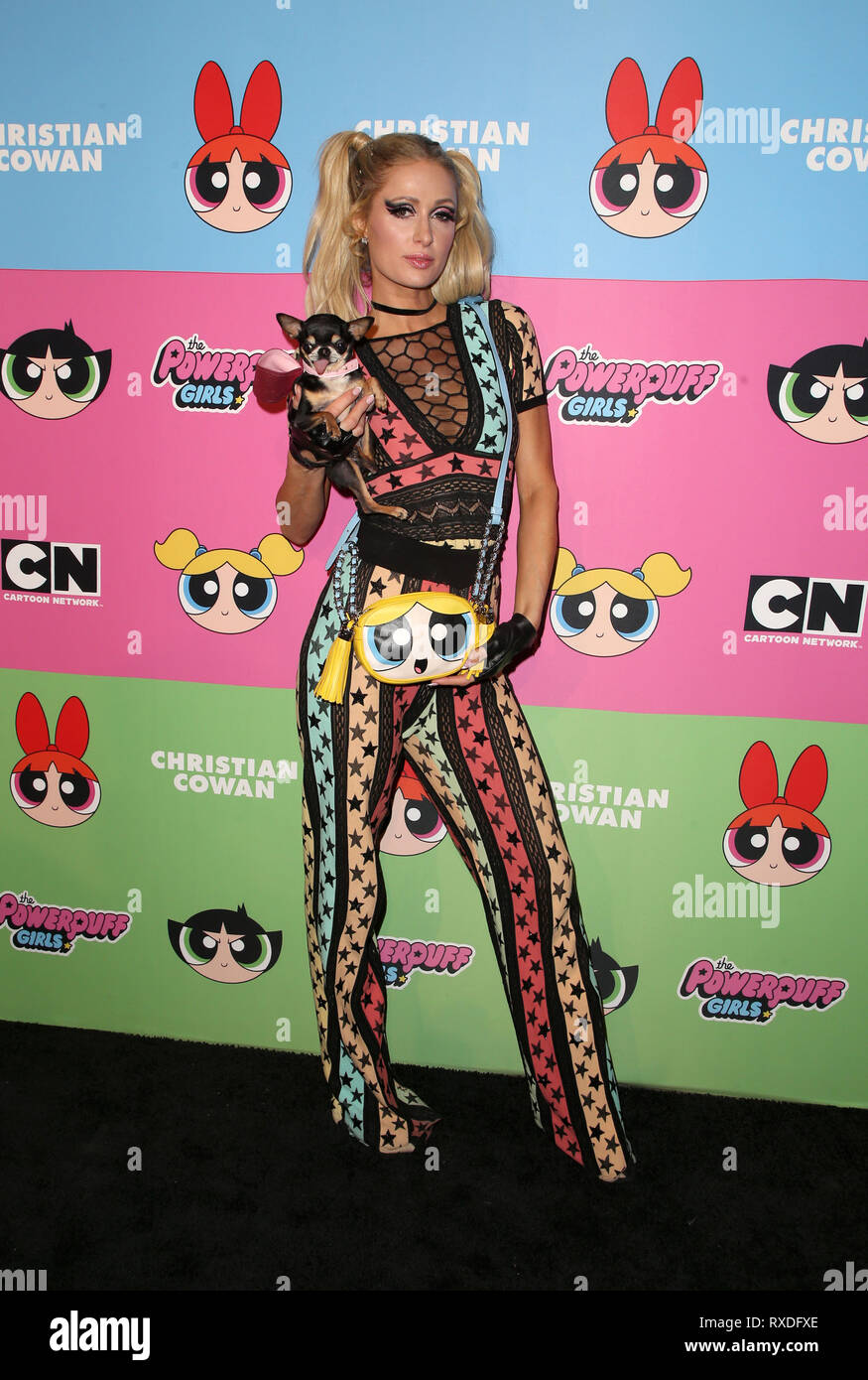 Los Angeles, Ca, USA. 8th Mar, 2019. Paris Hilton, at Christian Cowan x ...