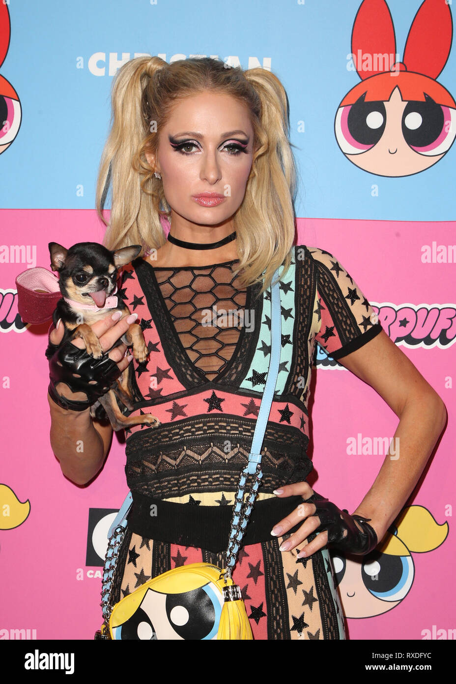 Los Angeles, Ca, USA. 8th Mar, 2019. Paris Hilton, at Christian Cowan x ...