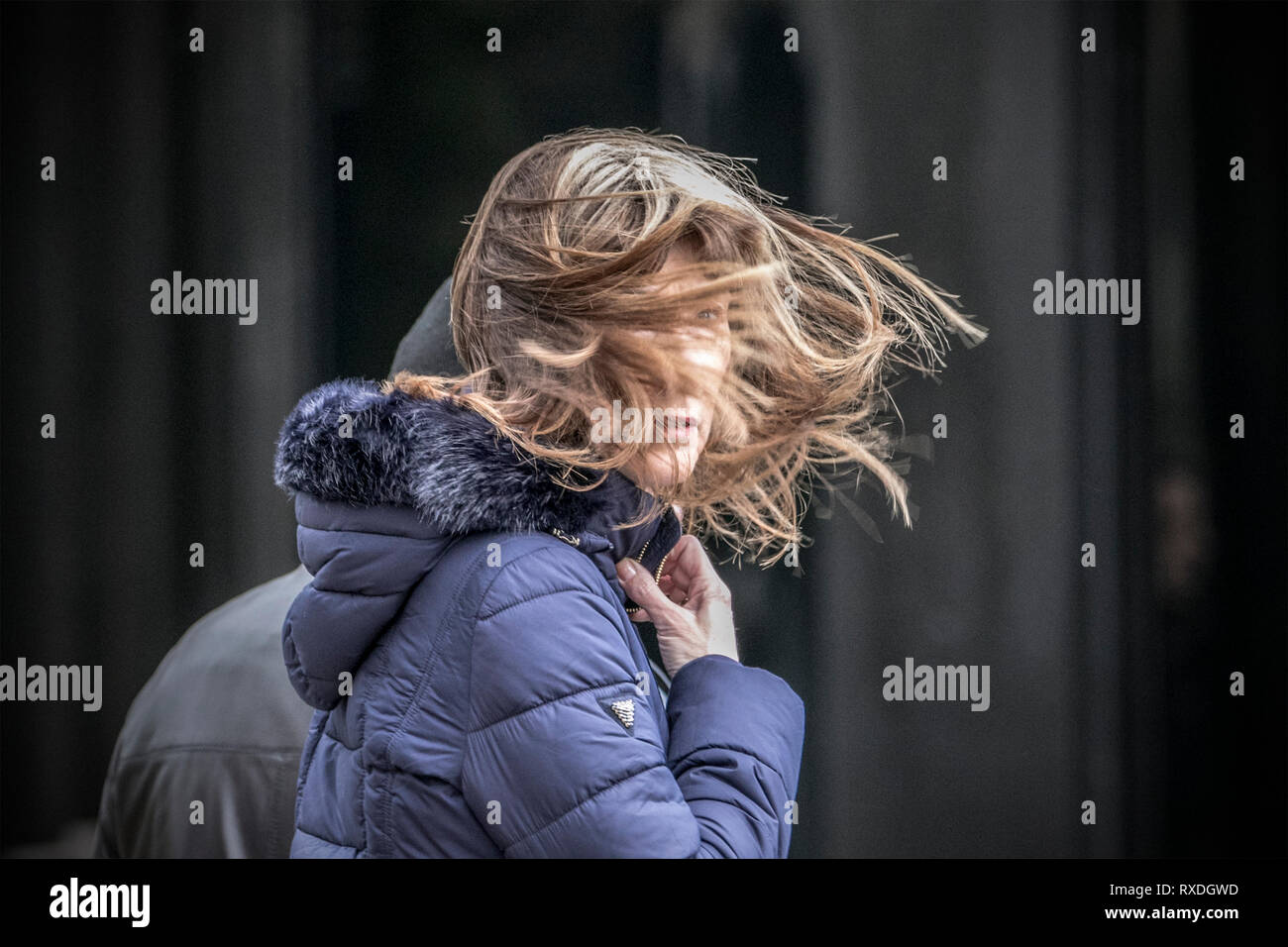 wind,hair,windswept,bad hair day,wind blown hair,long hair,female,face ...