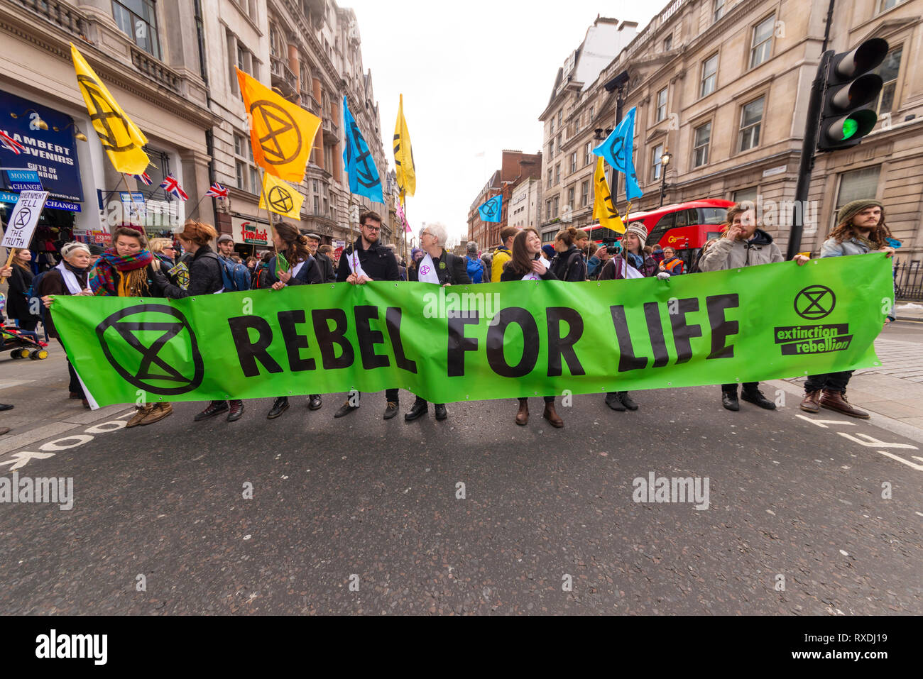 The protest group Extinction Rebellion are demonstrating against ...