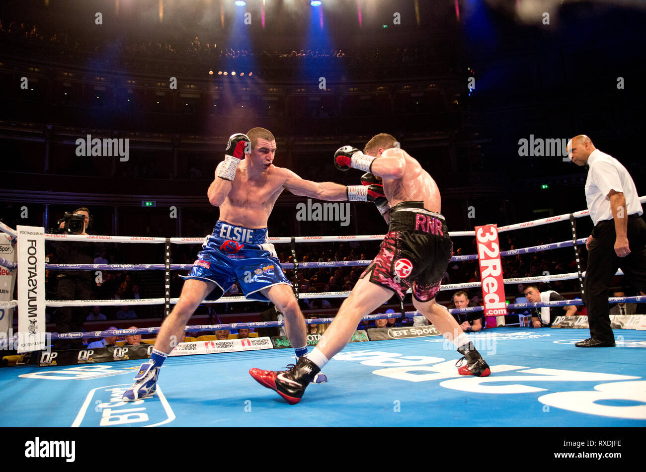 London uk 8th March 2019 Boxing returns to the royal albert hall ...