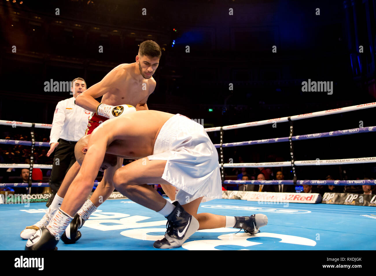 British and european light welterweight champion hi-res stock ...